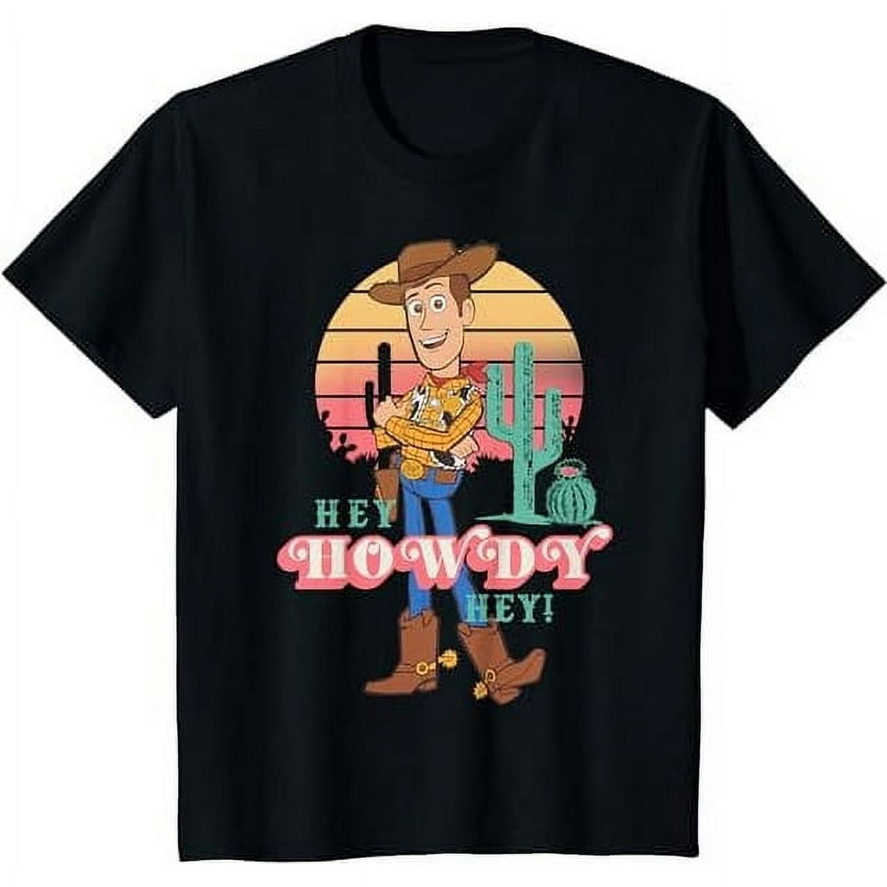 Woody Hey Howdy Hey Retro Portrait T-Shirt - Walmart.com