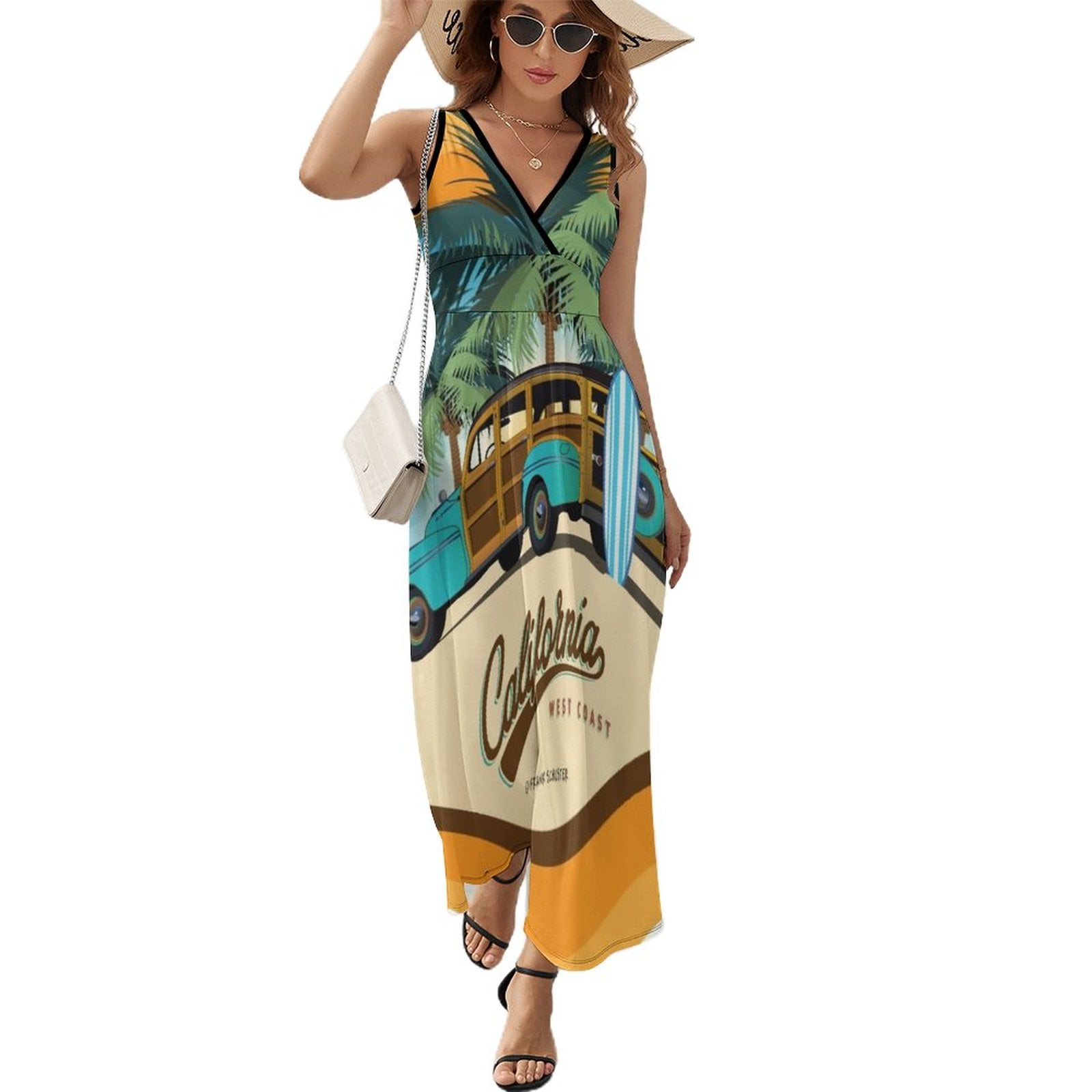 Woody Woodie G Surfing California Lite Sleeveless Dress dresses with ...