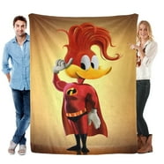 Minecraft TNT Silky Soft Plush Throw Blanket, 46" X 60" Green All-over ...