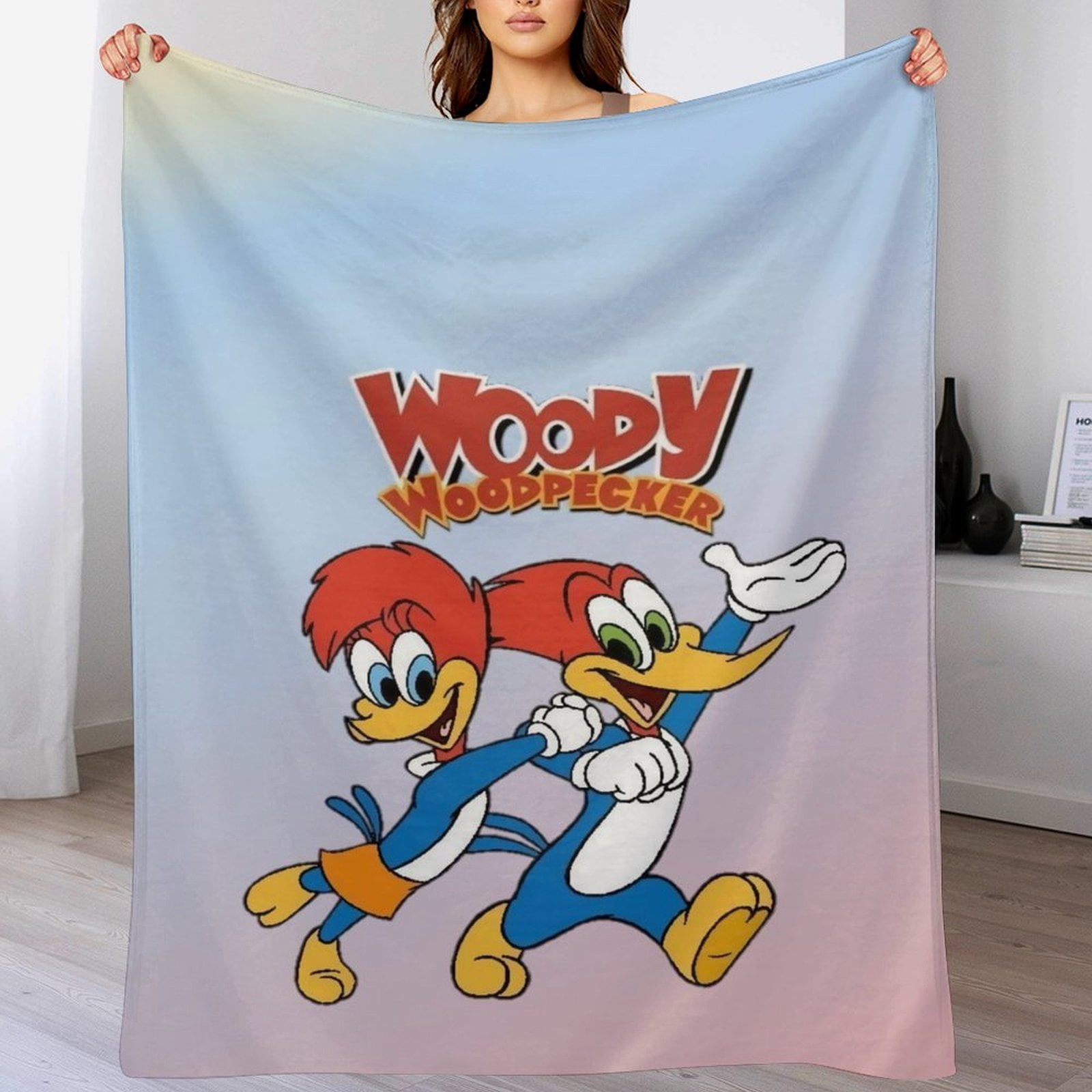 Woody Woodpecker Blanket Super Soft Cozy Warm Plush Throw Blanket for ...