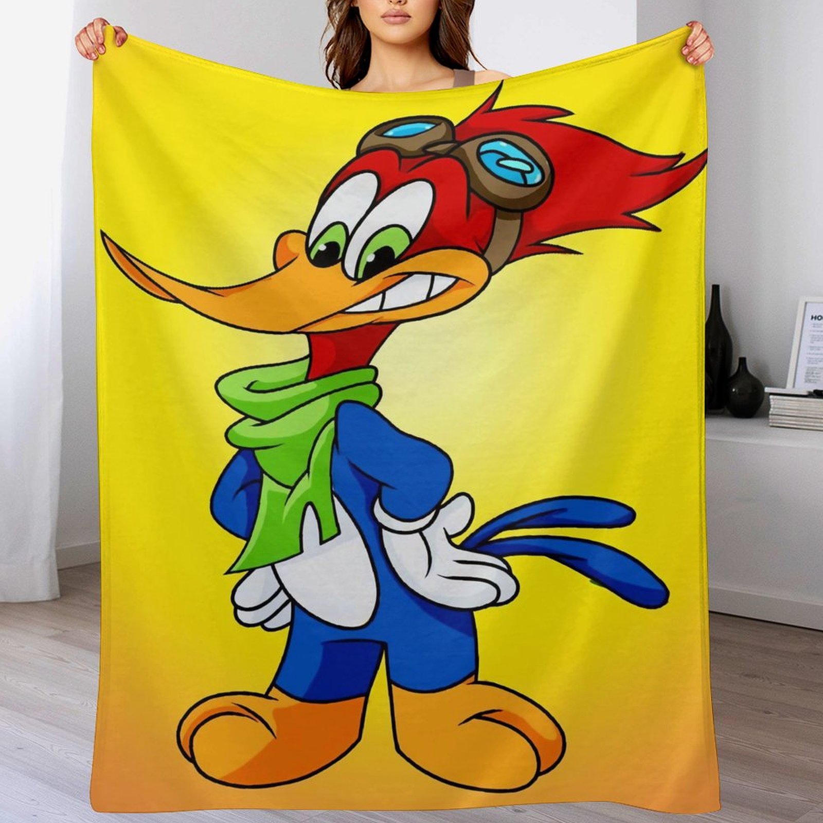 Woody Woodpecker Blanket Super Soft Cozy Warm Plush Throw Blanket for ...
