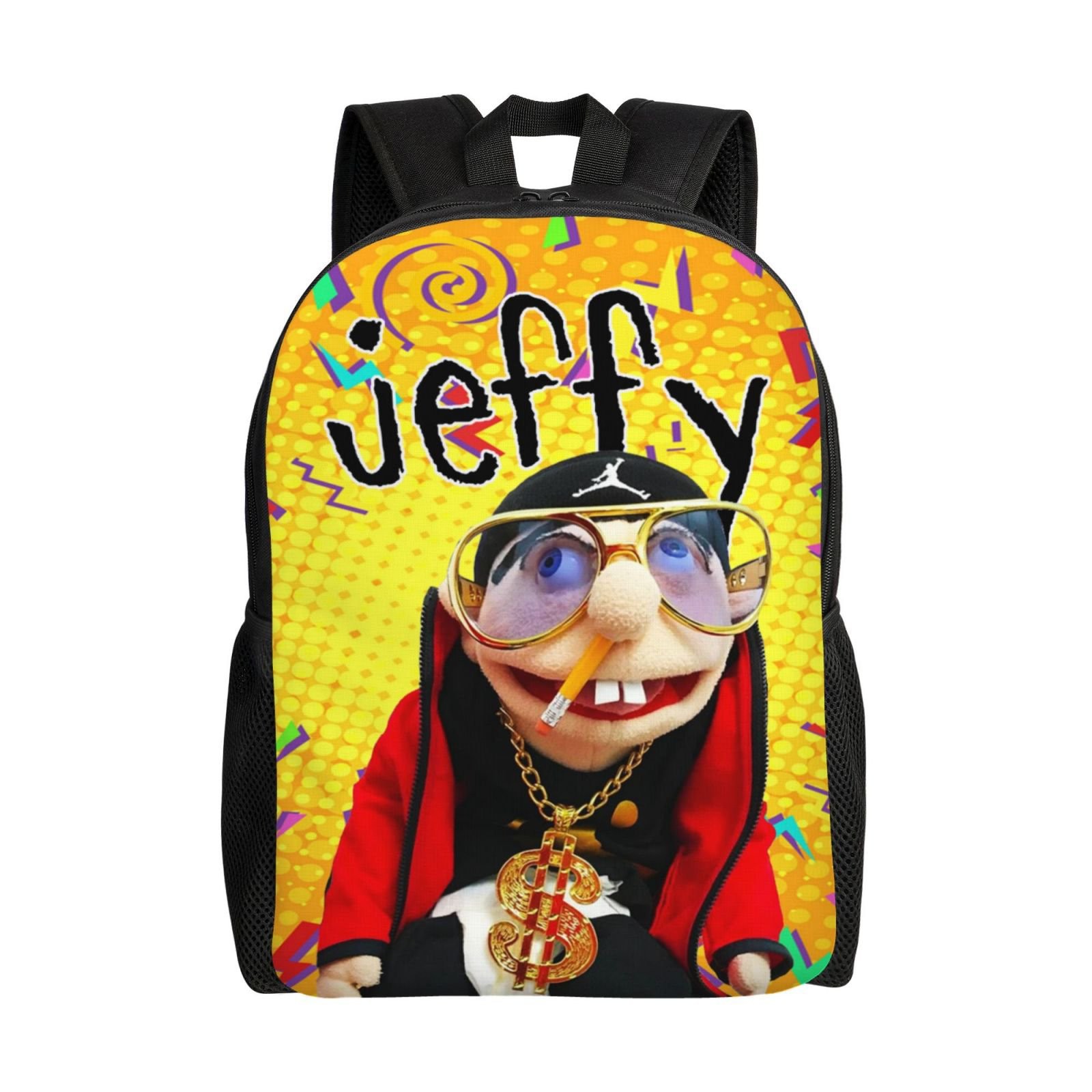 Woodyotime Sml Jeffy Backpack Large Capacity Double Shoulder Bag ...