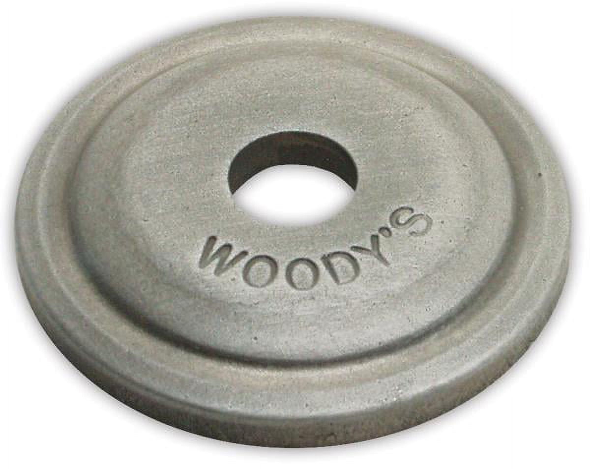 Woodys ARG-3775-6 Round Grand Digger Aluminum Support Plates - 5/16in ...