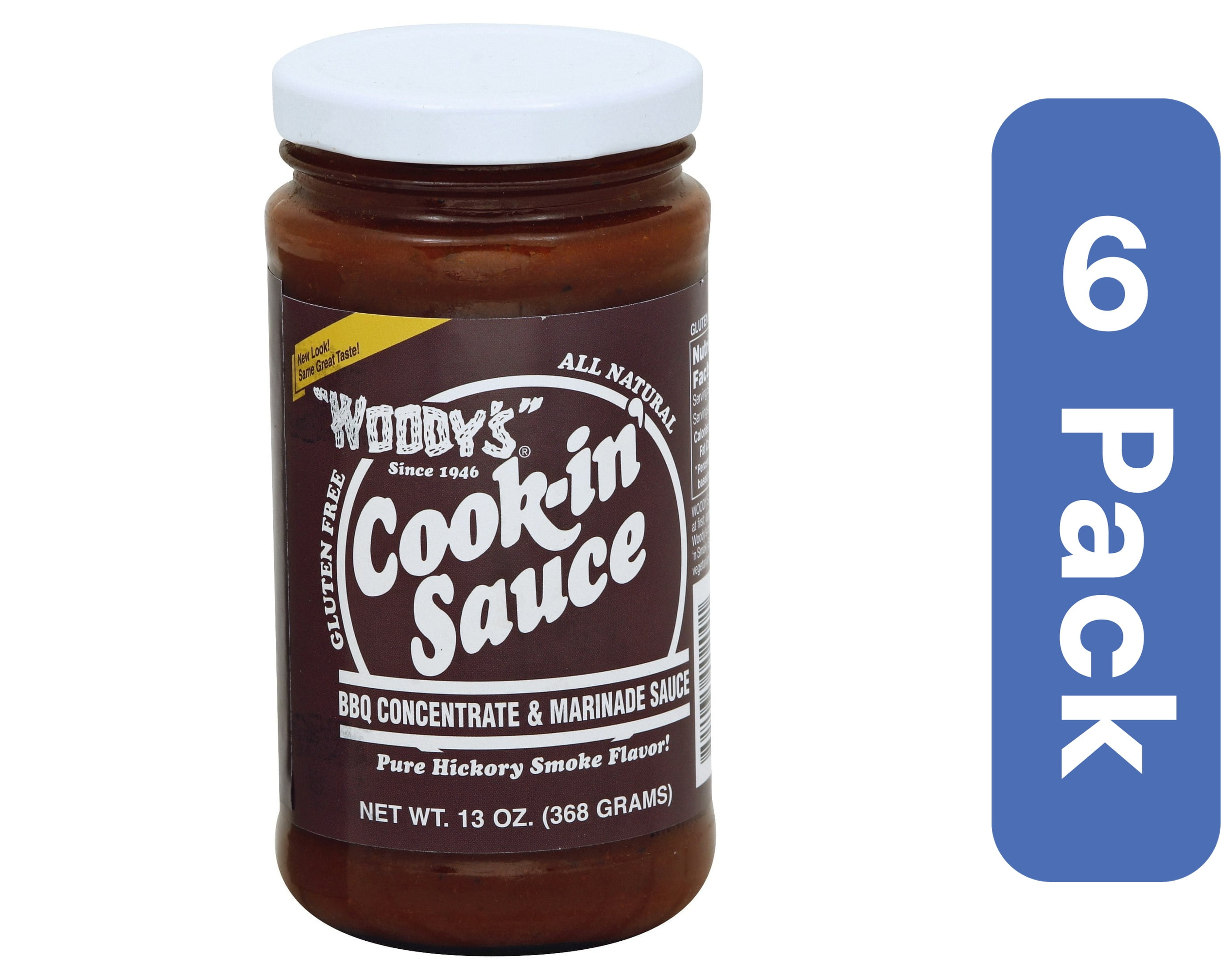 Woodys Cook-In Sauce 13 oz (Pack Of 6) - Walmart.com