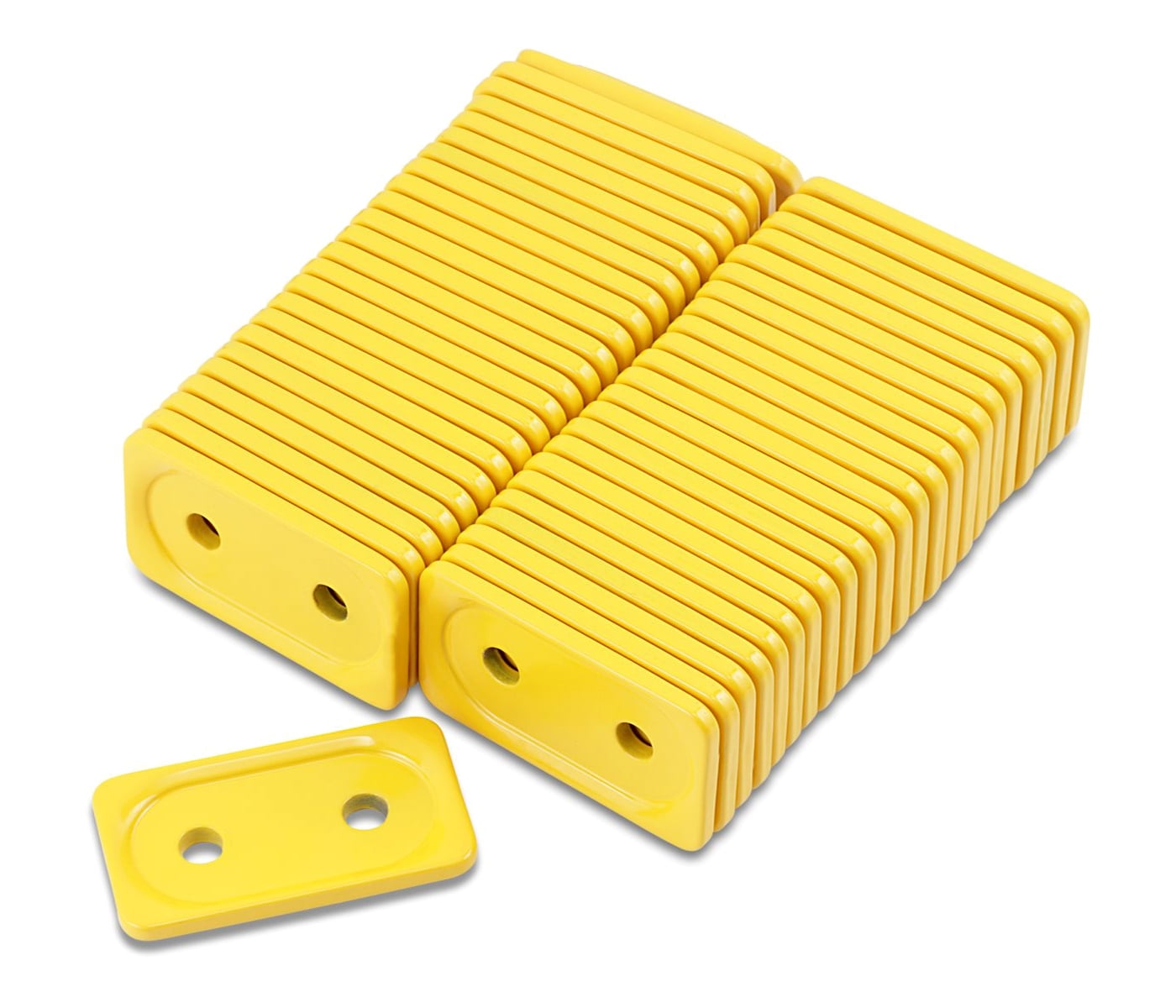 Woodys Double Grand Digger Yellow Aluminum Support Plates 48pk (ADG ...
