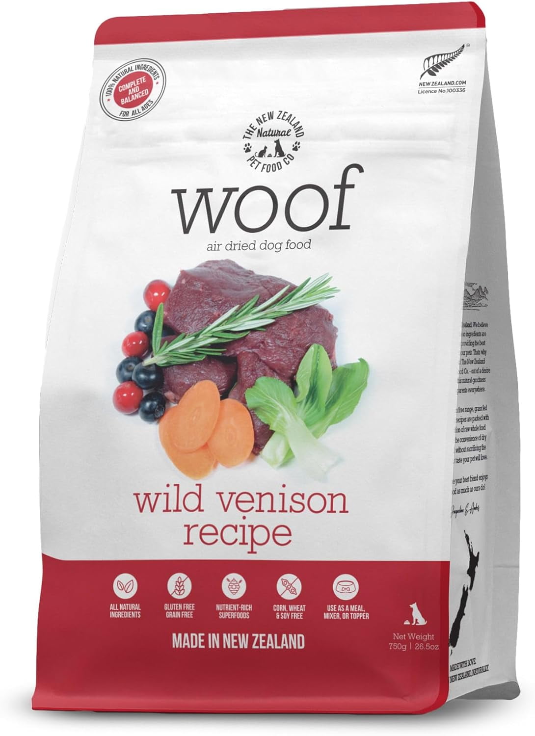 Woof - Air Dried Dog Food, Dog Food Toppers for Dry Food, High Protein ...