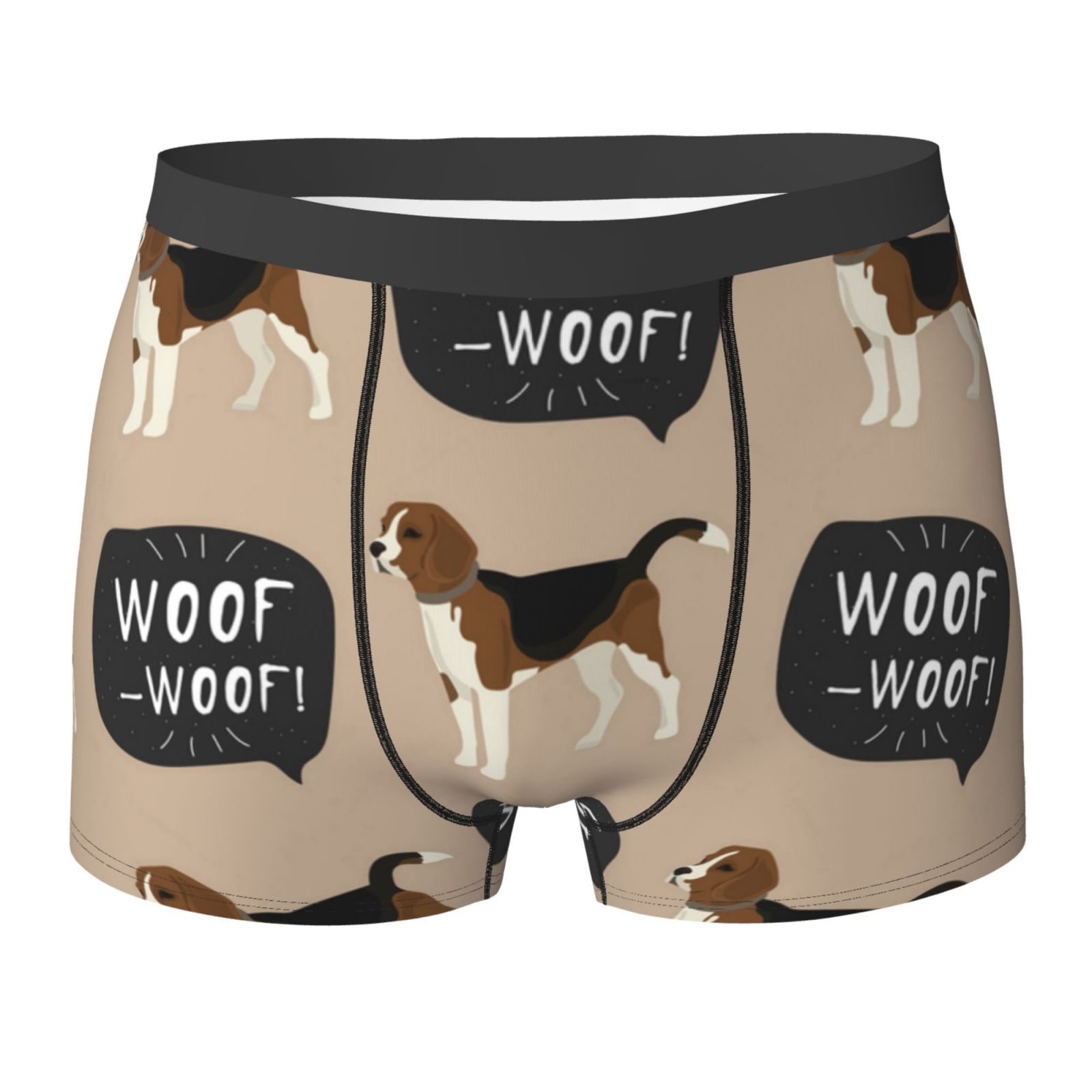 Woof Beagle Underwear For Men,Soft Boxer Briefs - Comfortable And ...