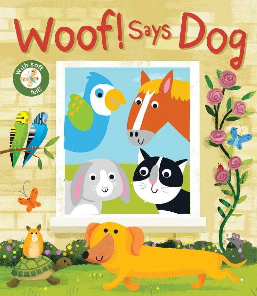 Woof! Says Dog (Board book) - Walmart.com