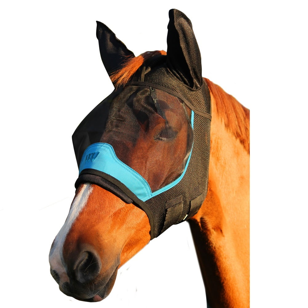 Woof Wear UV Fly Mask with 3D Ears Large - Walmart.com