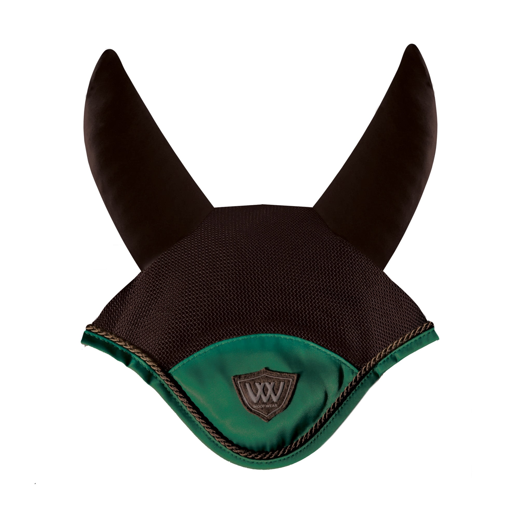 Woof Wear Vision Ergonomic Fly Veil (Black/British Racing Green, M ...