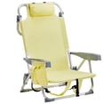 WoofPaw Backpack Beach Chair, 5 Level Adjustable Positions Beach Chair ...