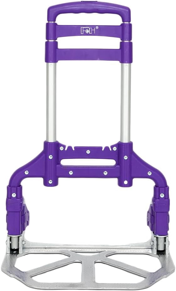 WoofPaw Folding Hand Truck , 200 lbs Capacity Cart, Aluminum Portable ...