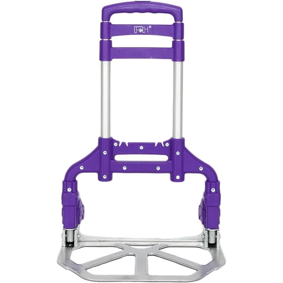 WoofPaw Folding Hand Truck , 200 lbs Capacity Cart, Aluminum Portable ...