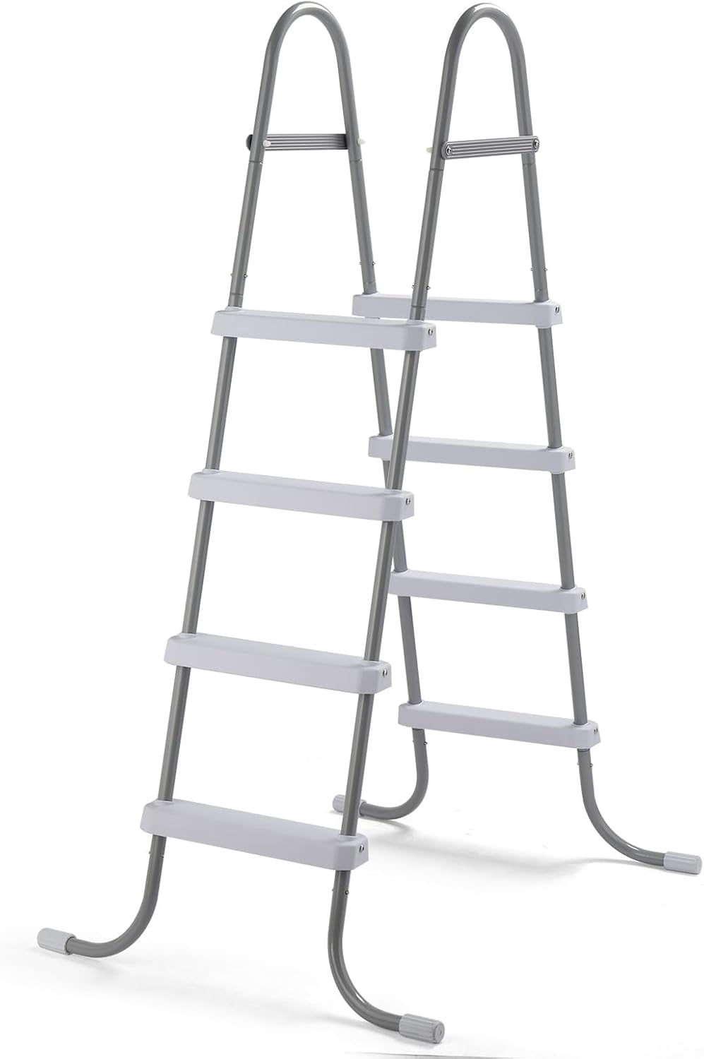 WoofPaw Above Ground Pool Ladder for 52 Inch Pools, 4-Step Double Sided ...