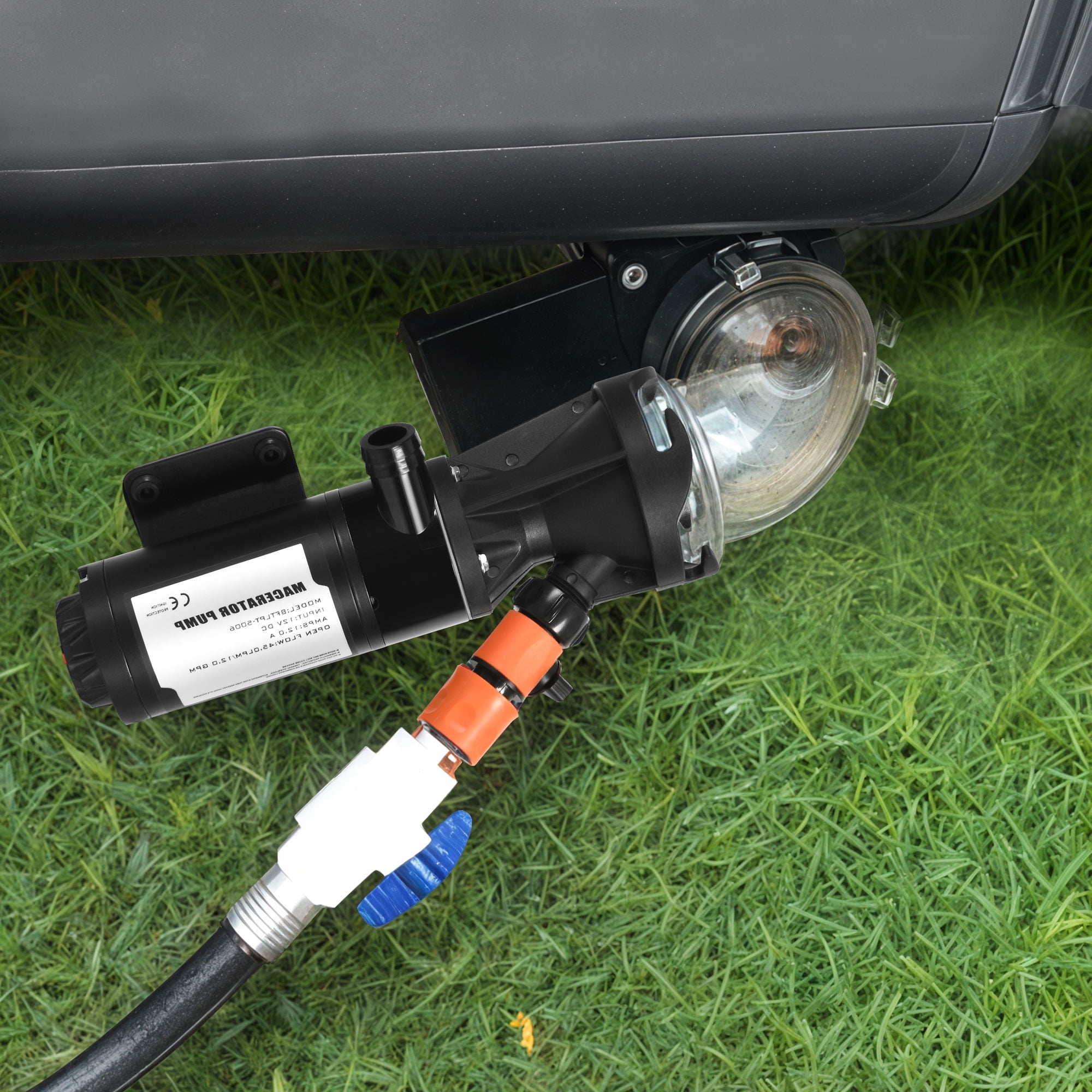 ModFusion 12V RV Water Pump, 4 GPM, 45 PSI, Self-Priming, Quiet ...