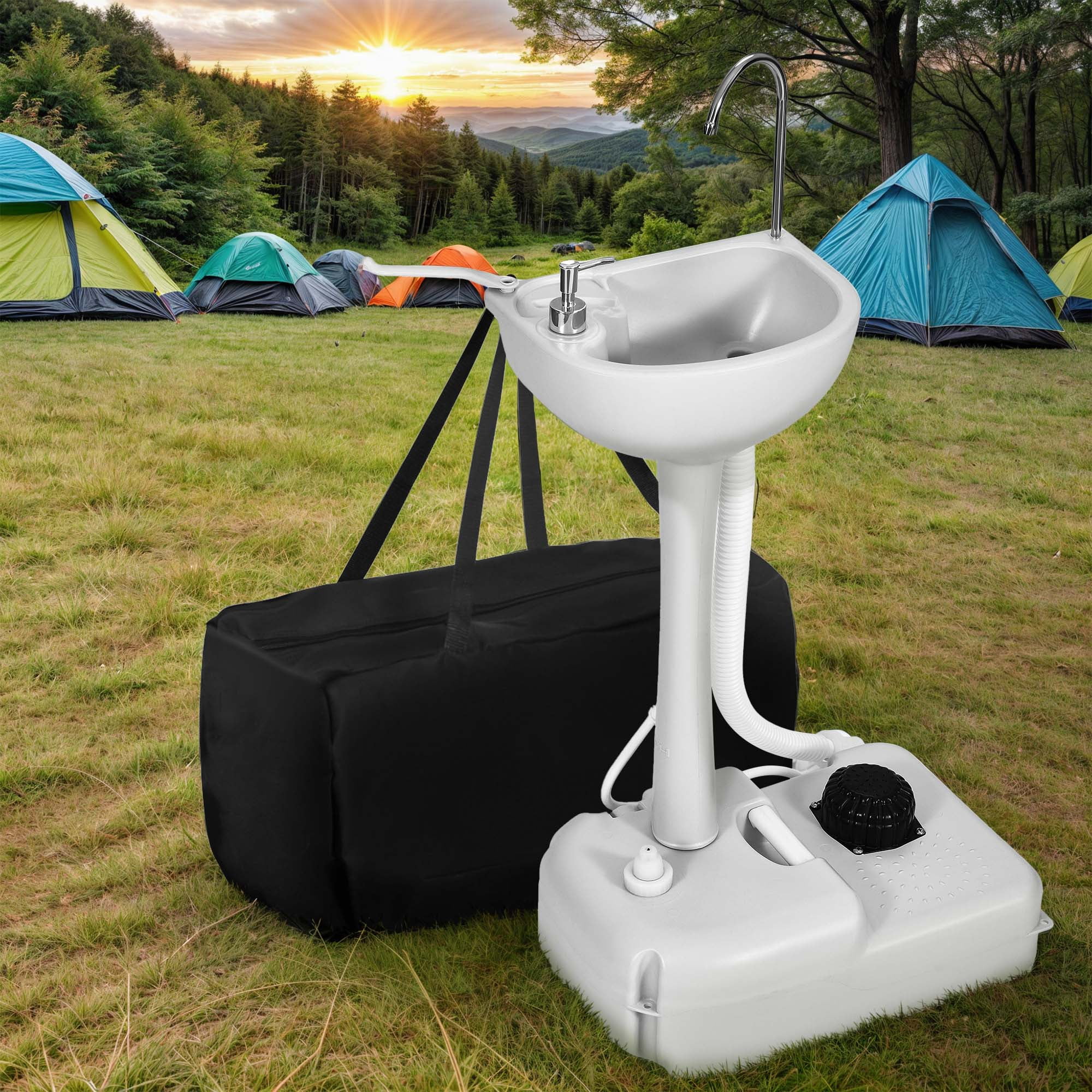 ModFusion Portable Handwashing Station with 17L Tank & 3L Soap ...