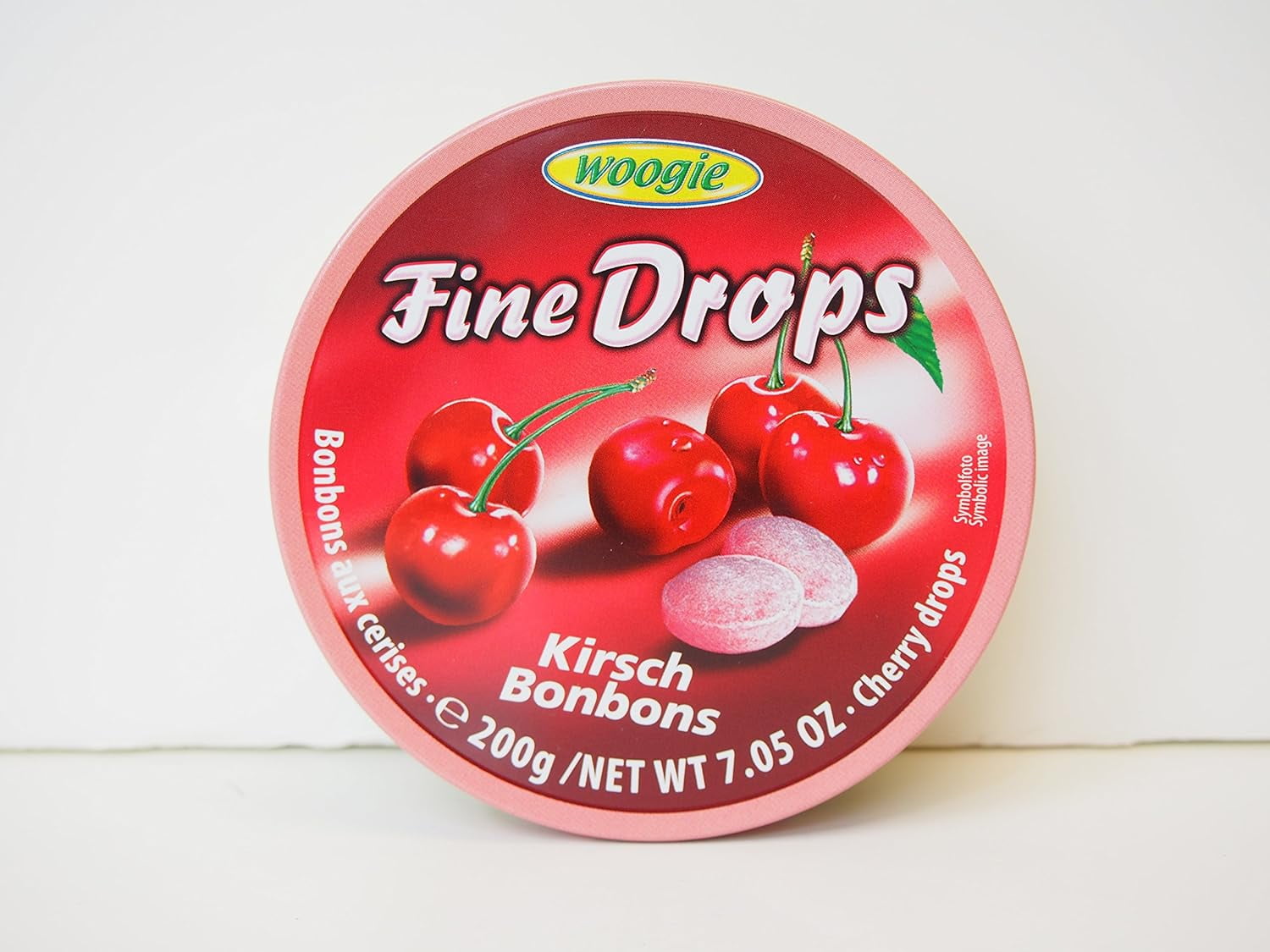 Woogie Fine Drops Kirsch Bobons Hard Candy 200 g (7.05 Oz) - Walmart.com