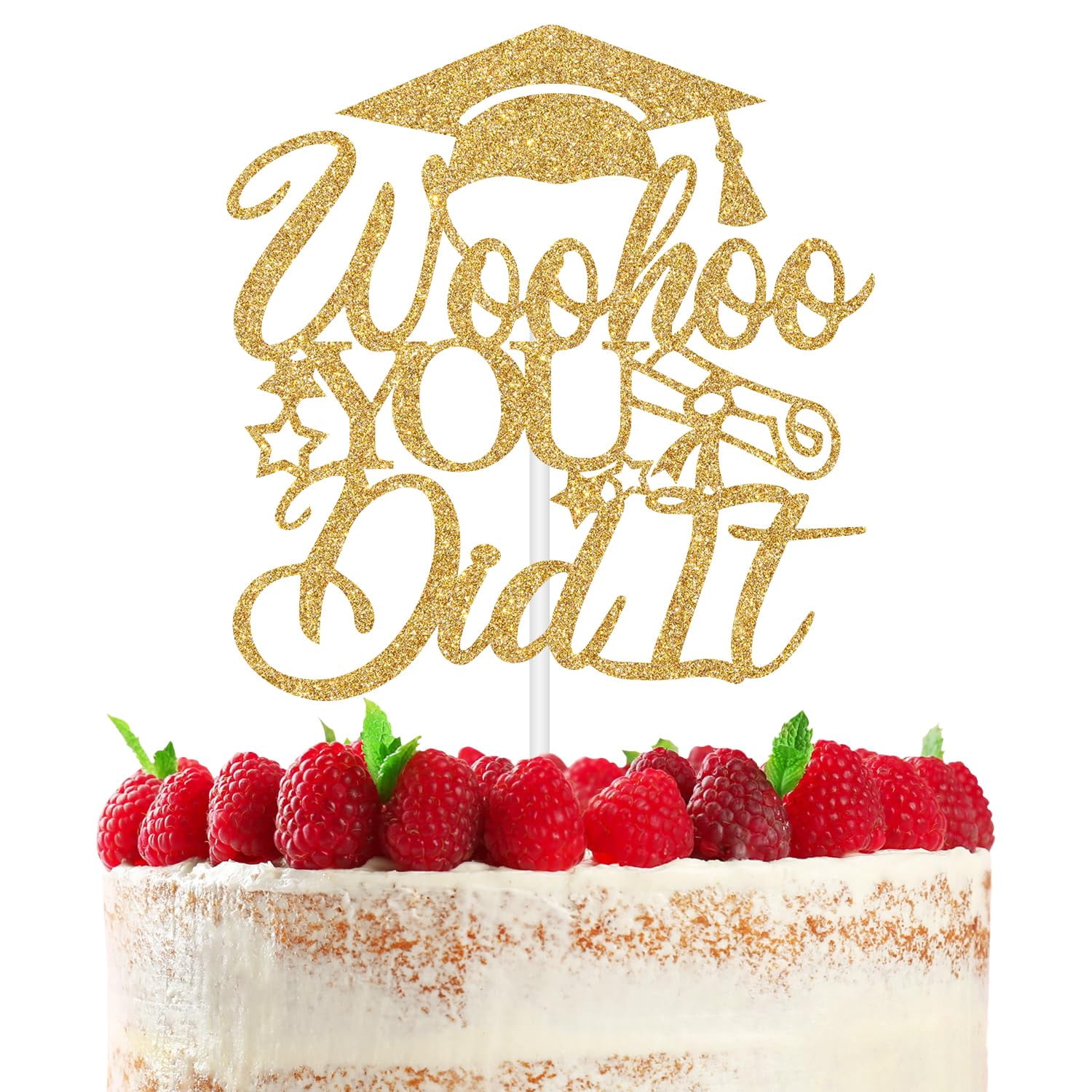 Woohoo You Did FEV6 It Cake Topper, Congrats Grad of 2025/So Proud of ...