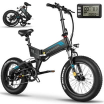 COLORWAY 750W E-Bike, 20X4.0 Fat Tire, Off-Road, 48V/15Ah Battery ...