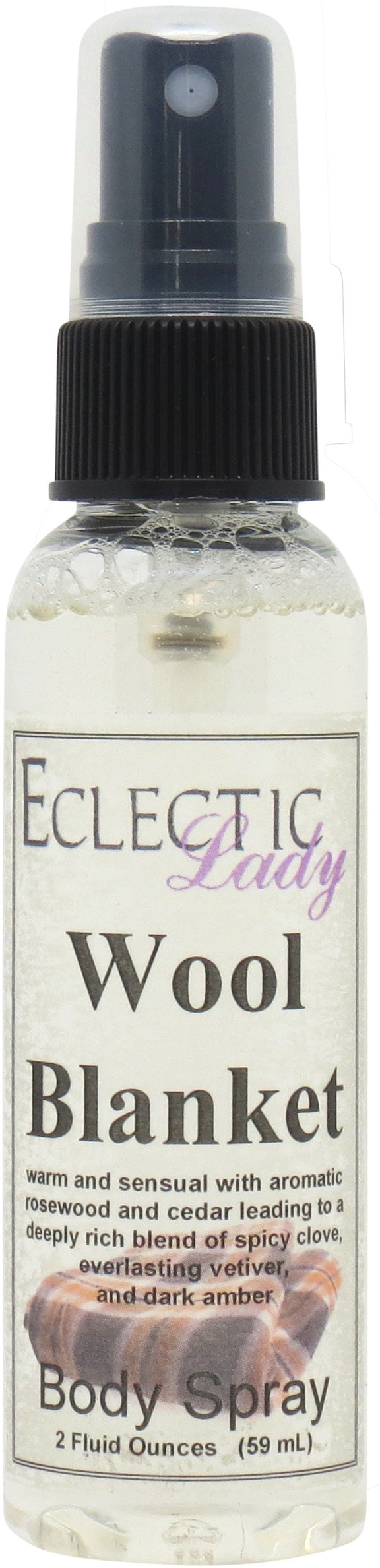 Wool Blanket Body Spray, Eclectic Lady, Hydrating Mist, Unisex, 2 oz ...