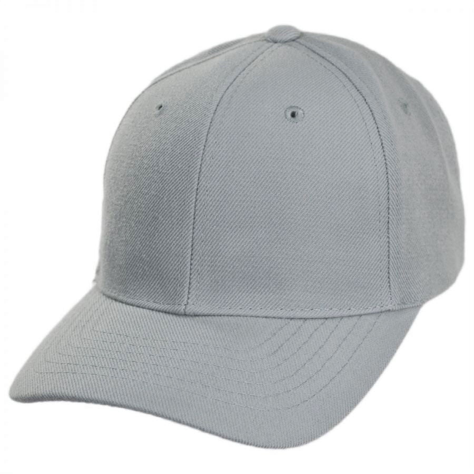Wool Blend Snapback Baseball Cap - ADJUSTABLE - Gray - Walmart.com