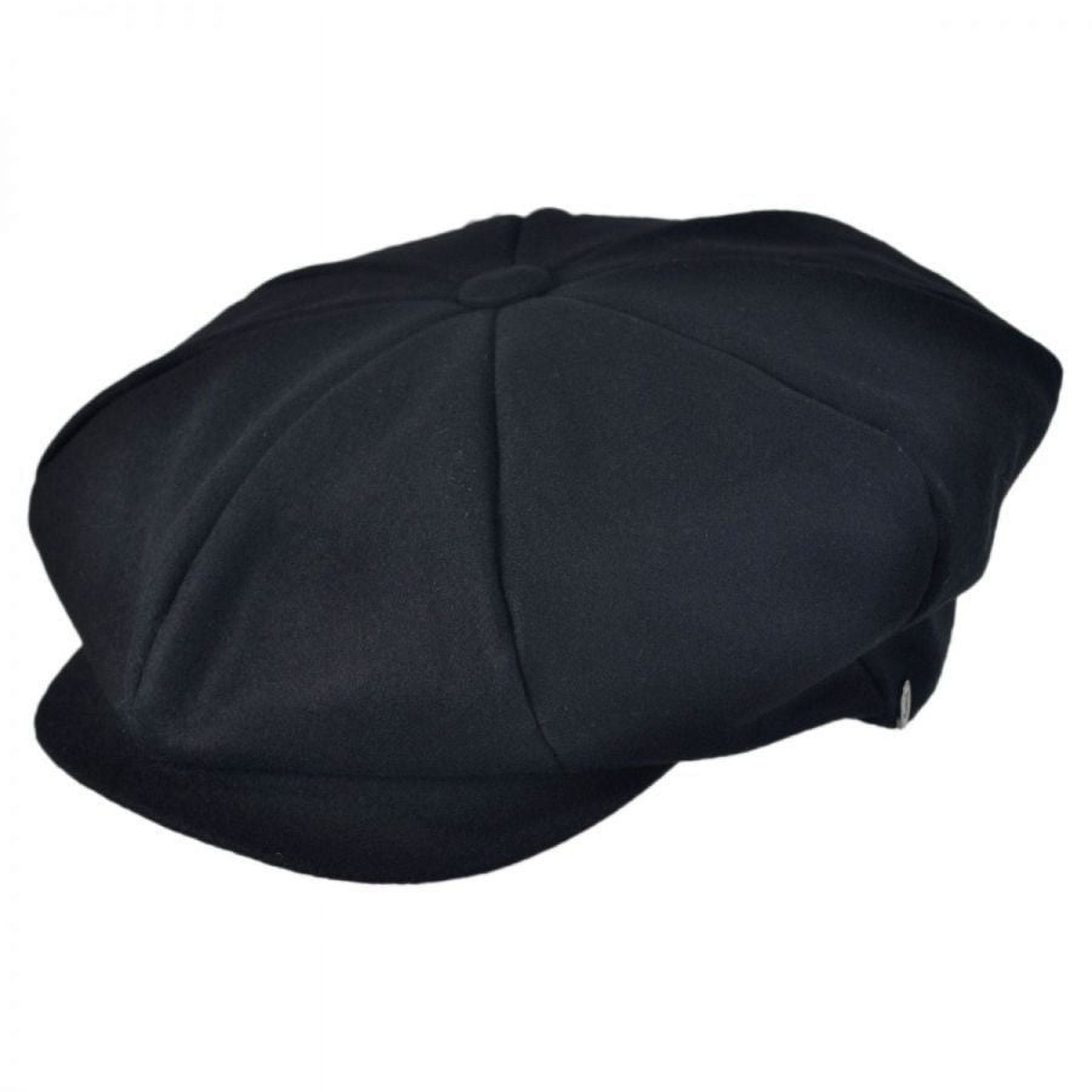 Wool Blend Solid Big Apple Cap - L/XL - Black - Walmart.com