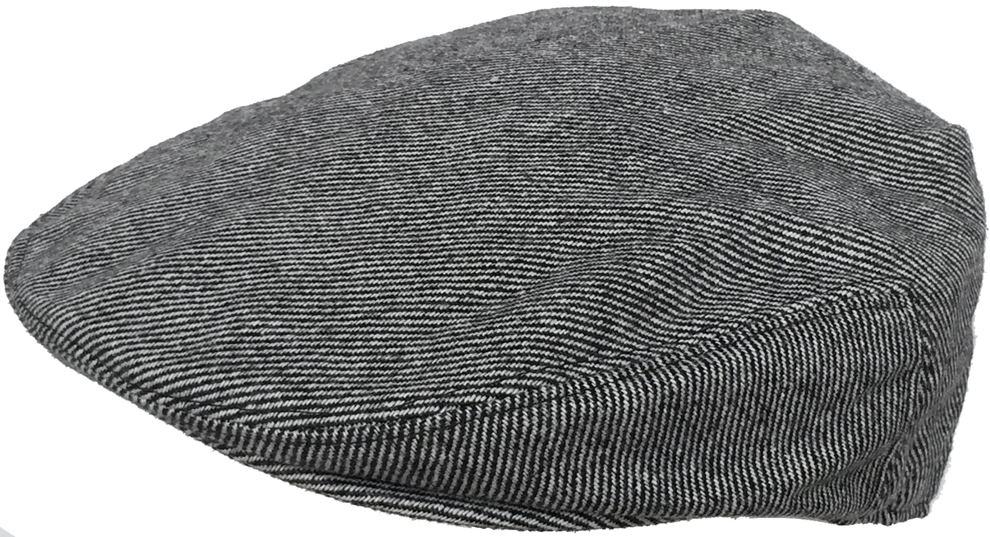 Wool Blend Tweed Winter Ivy Scally Cap (Small, Black & White) - Walmart.com