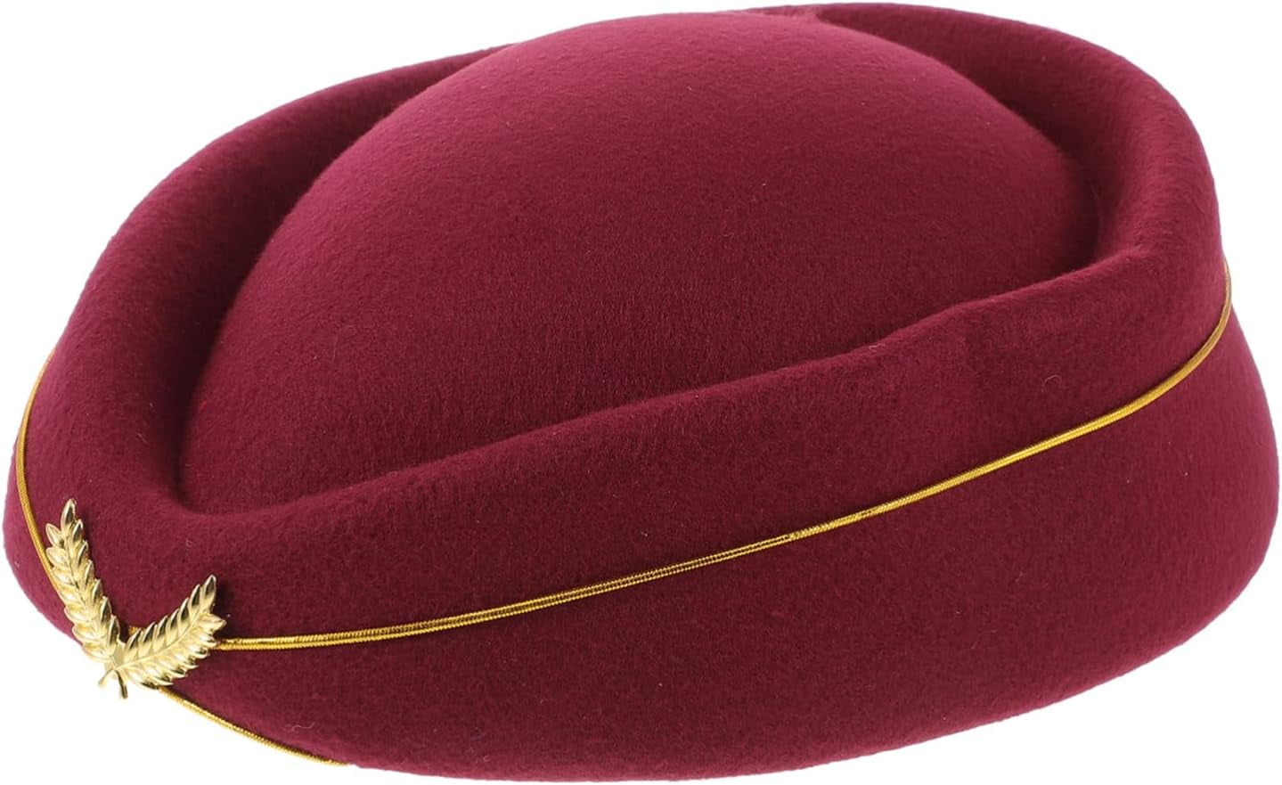 Wool Cap Stewardess Hat Flight Attendant Hat Stewardess Cosplay Costume ...