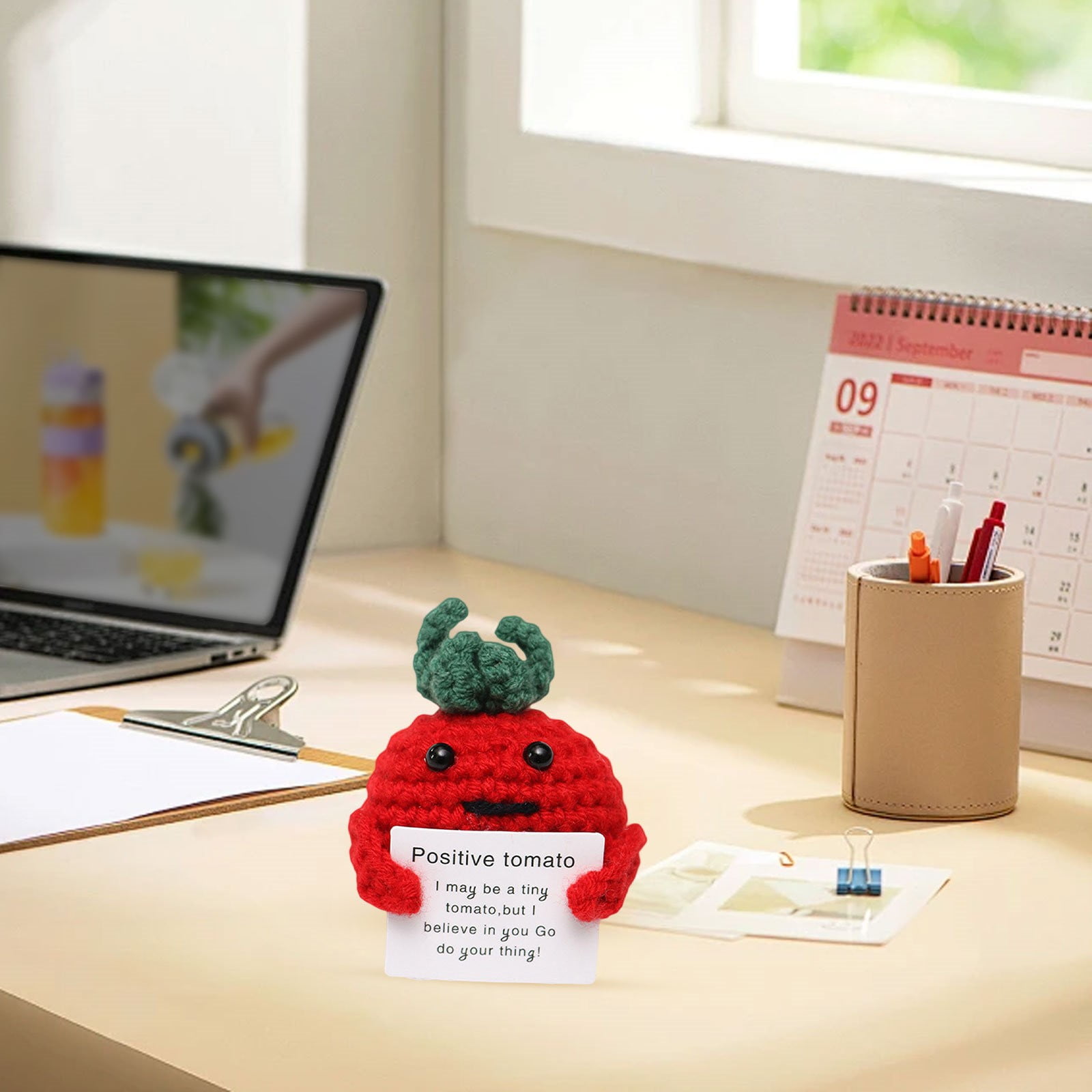 Wool Crochet Positive Energy Potato Knit Yarn Cucumber Positive Energy ...