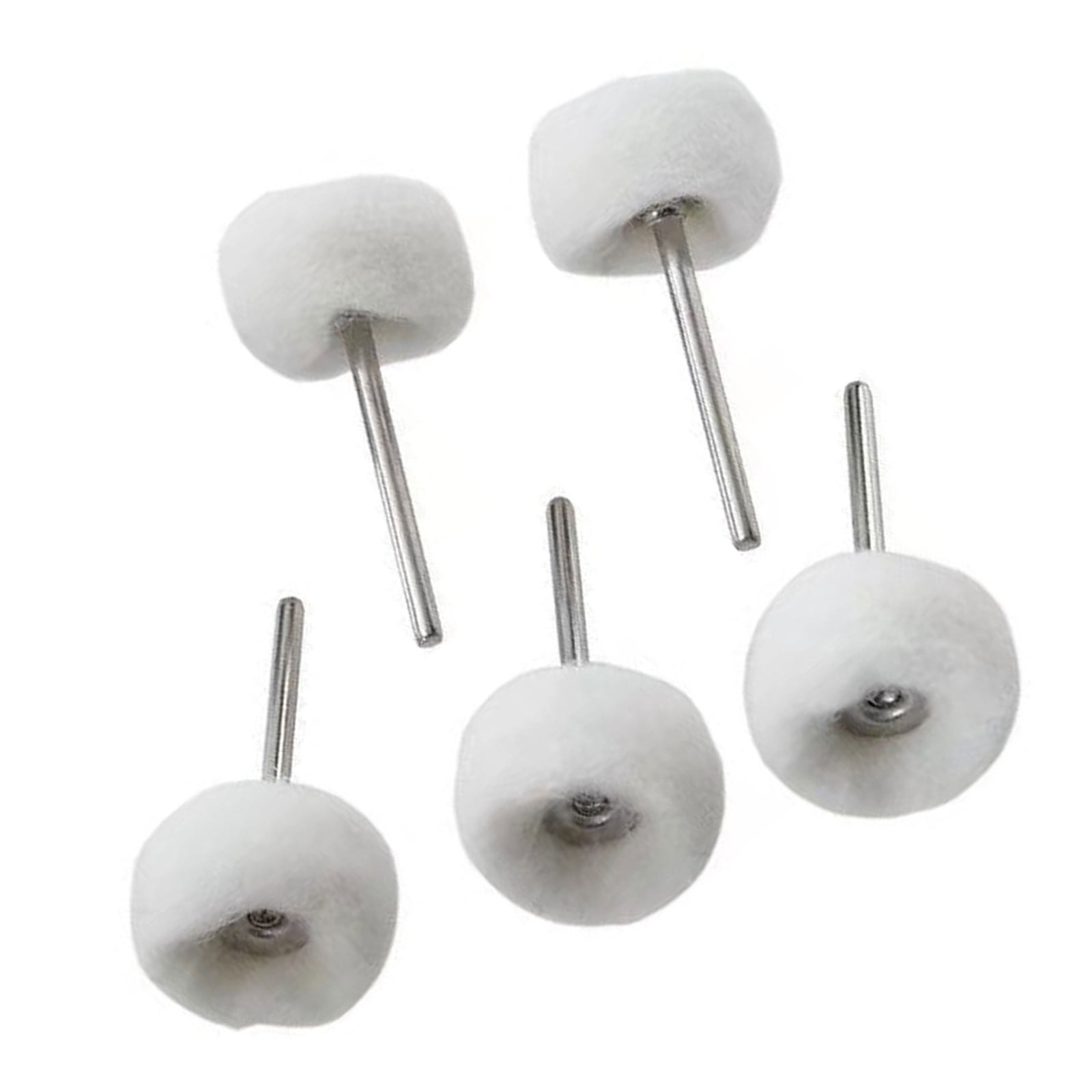 Wool Felt Buffing Tip Collection, With Mandrel For Rotary Tool Craft ...