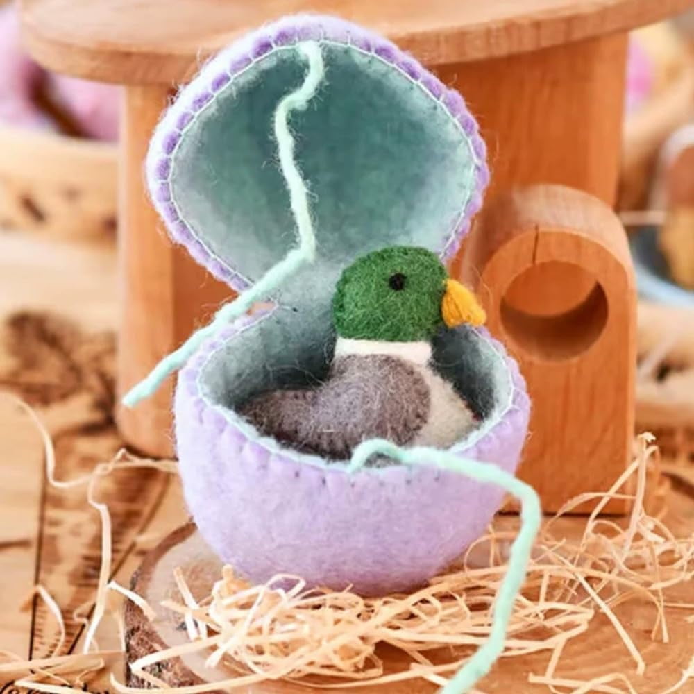 Wool Felt Easter Eggs,Surprise Easter Egg from Wool Felt with Hidden ...