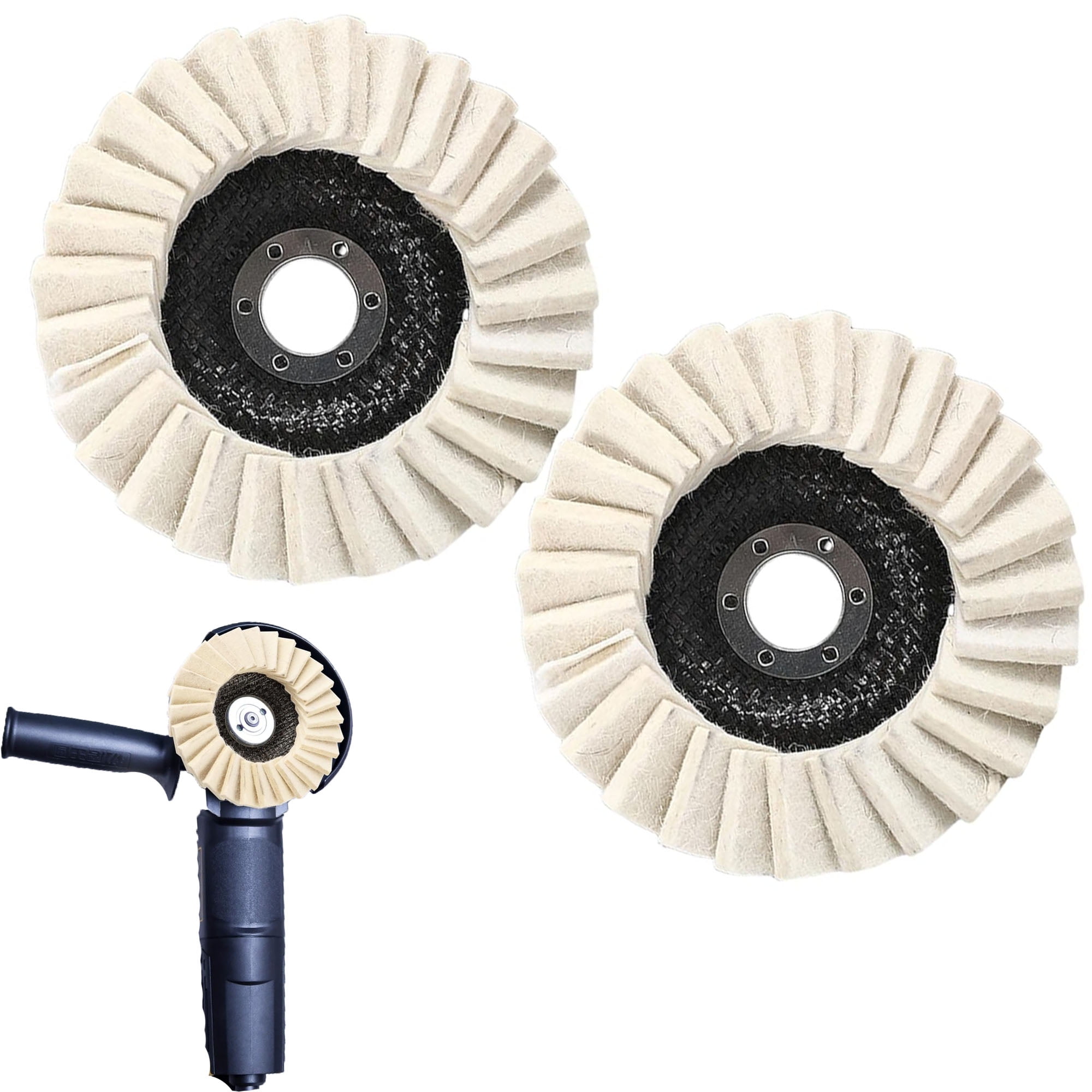Wool Felt Flap Discs Polishing Wheel, Wool Felt Flap Polishing Disc ...