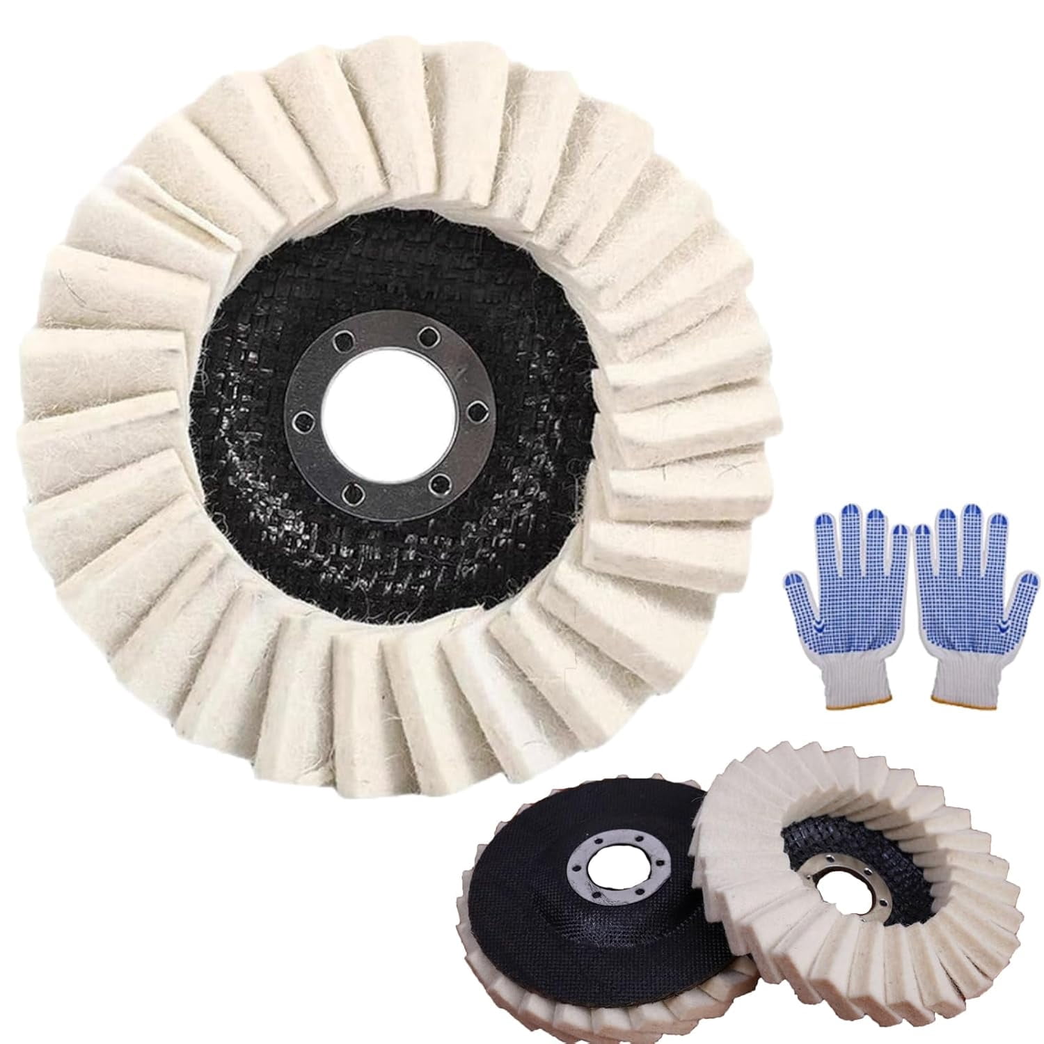 Wool Felt Flap Polishing Disc,2025 New Wool Polishing Wheel Disc ...