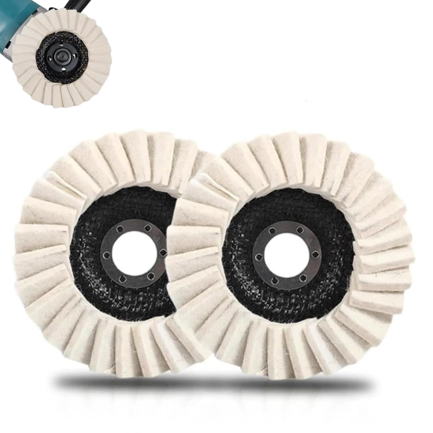 Wool Felt Flap Polishing Disc，Wool Polishing Wheel Disc Buffing ...