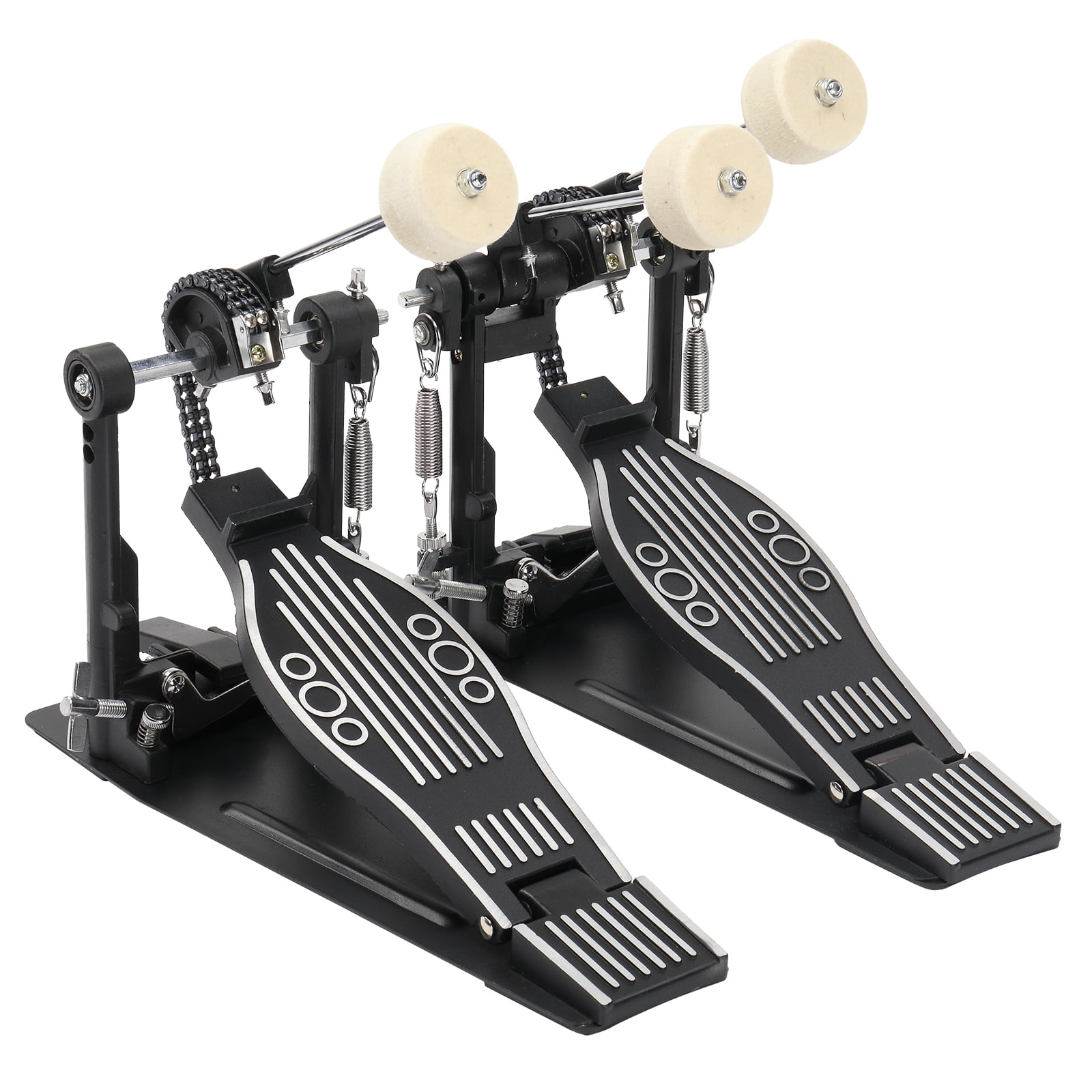 Wool Felt Hammer Double Drum Pedal Professional Double Bass Drum Pedal ...
