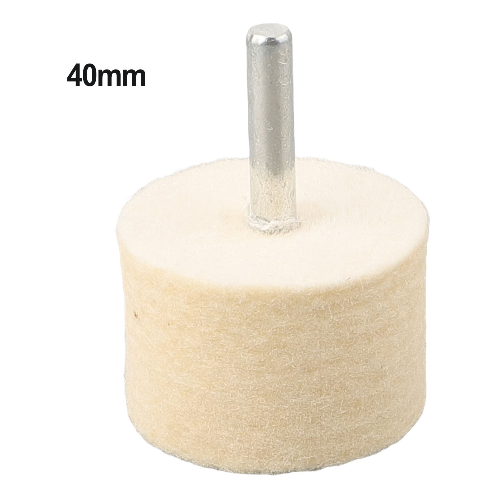 Wool Felt Mounted Polishing Buffing Wheel 6mm Shank Grinding Head ...