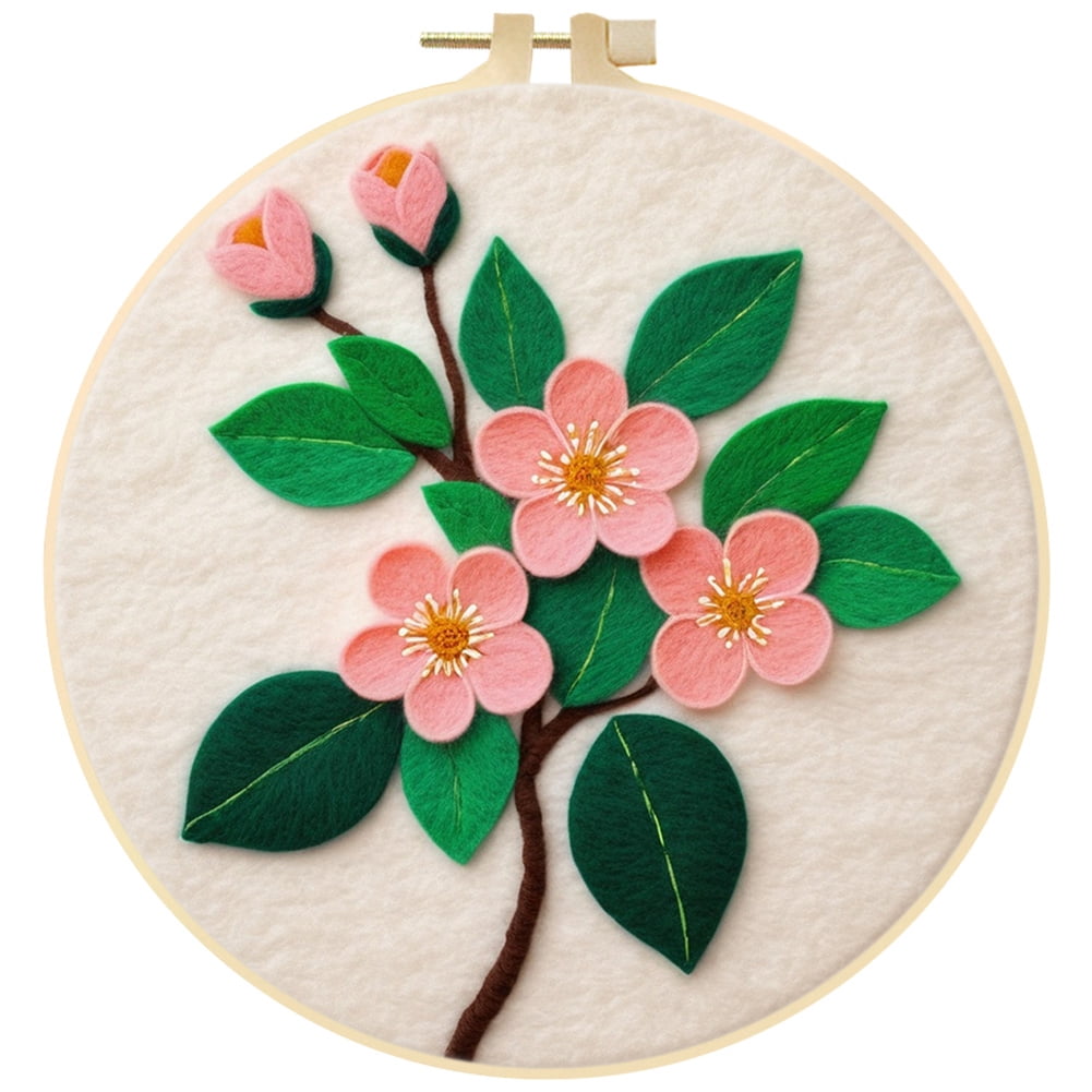 Wool Felt Painting Kit Needle Felting Painting Kit DIY Needle Felt ...
