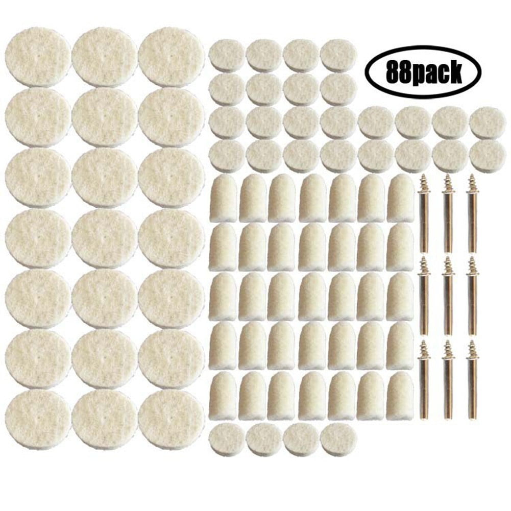 Wool Felt Polishing Wheel Buffing Wheel Felt Grinding Wheel for Rotary ...