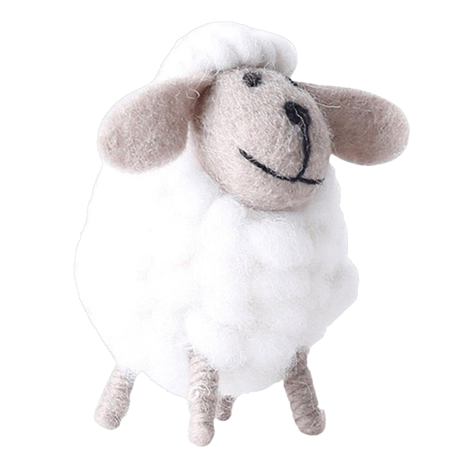 Wool Felt Sheep | Cute Felted Wool Sheep Lamb Toy | Wool Felt Home ...