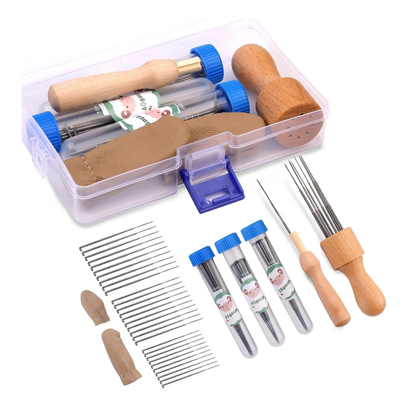 Customer reviews for Wool Felting Needle Tools, Tool Kit with 3 Sizes ...