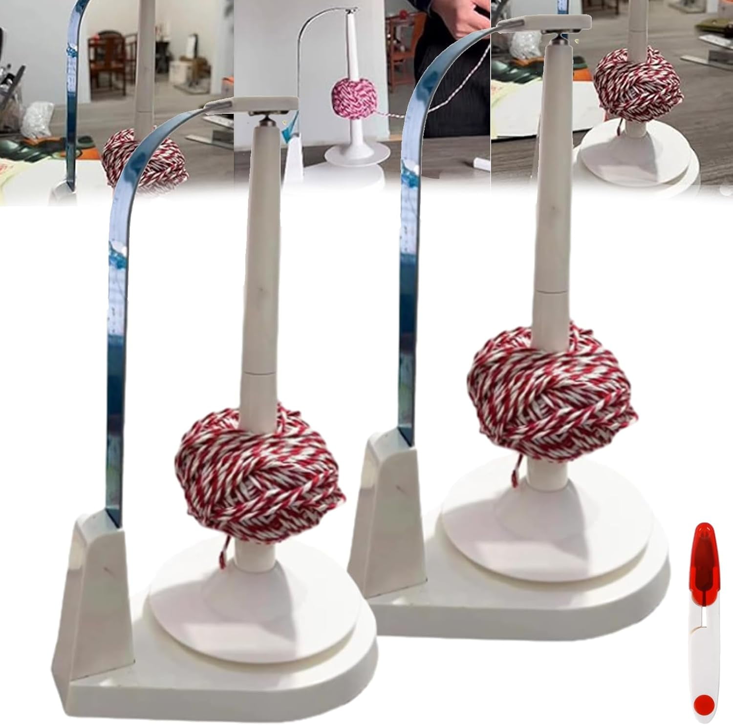 Wool Genie Magnetic Yarn Holder, The Original Wool Genie Magnetic Yarn ...