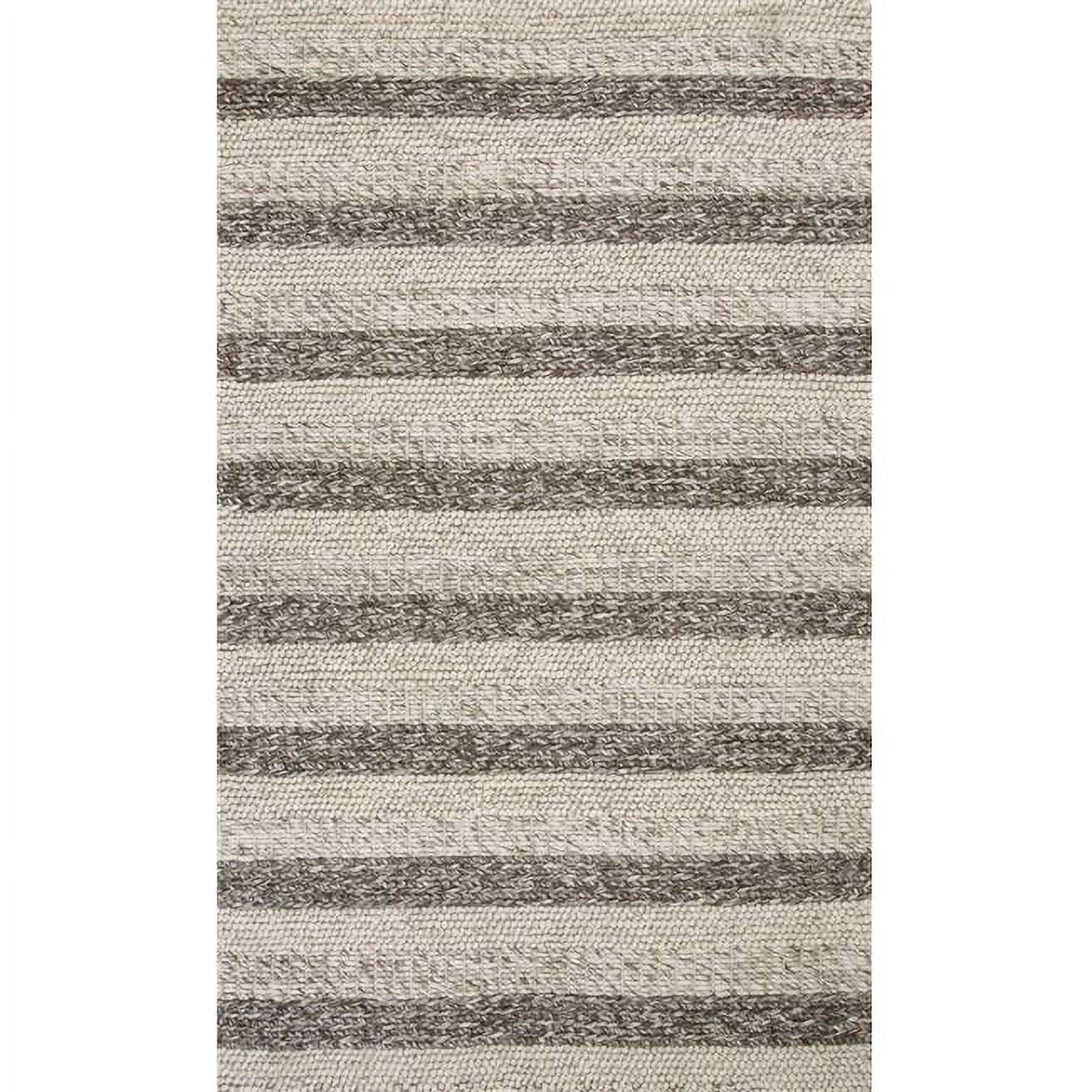Wool Grey & White Area Rug - 5 x 7 ft. - Walmart.com