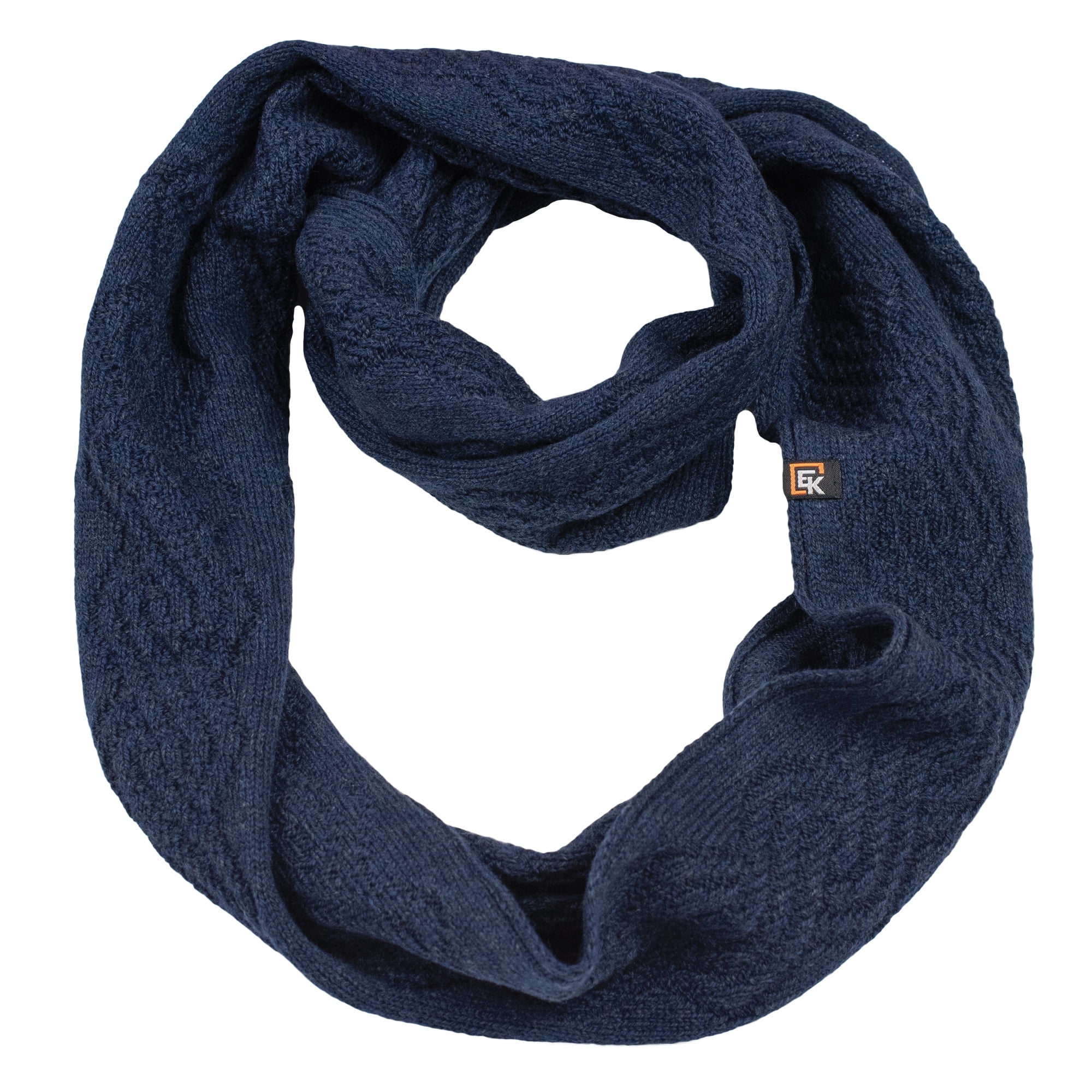 Wool Knit Infinity Scarf - Made in the USA - Super Soft Merino Wool ...