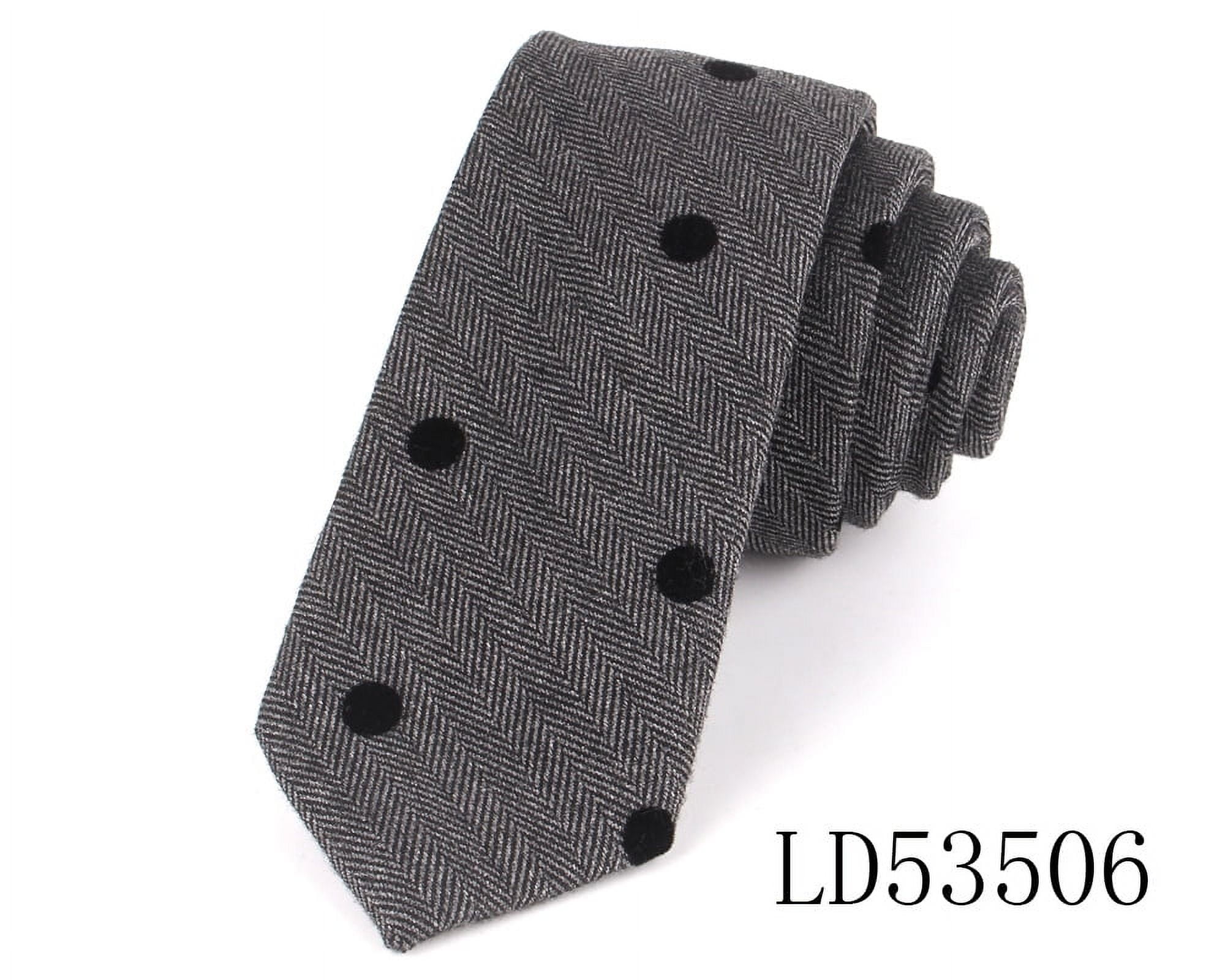 Wool Neck Ties For Men Women Casual Plaid Tie Suits Slim Ties Boy Girls ...