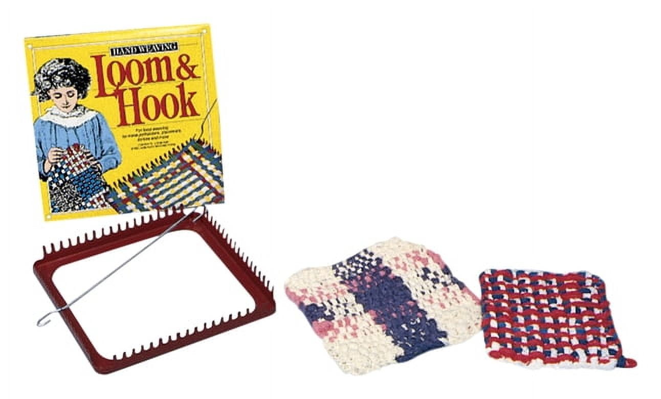 Wool Novelty 427 Hand Weaving Loom & Hook - Walmart.com