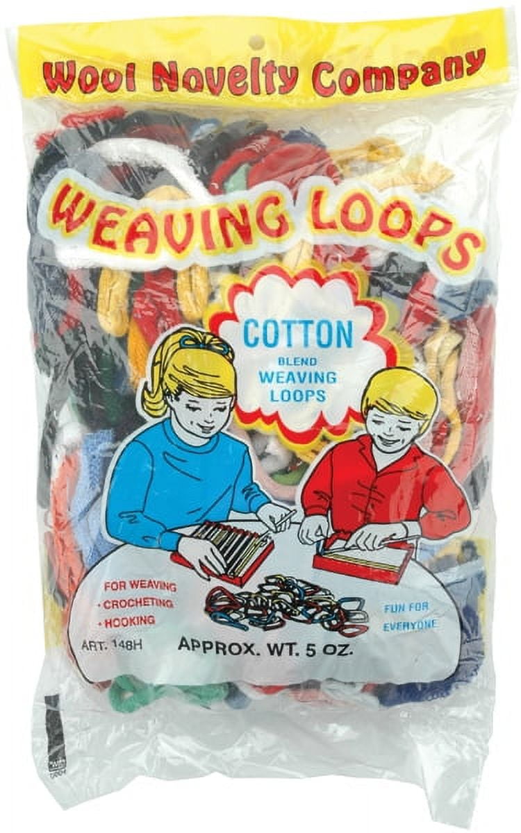 Wool Novelty Cotton Weaving Loops 5oz-Assorted - Walmart.com