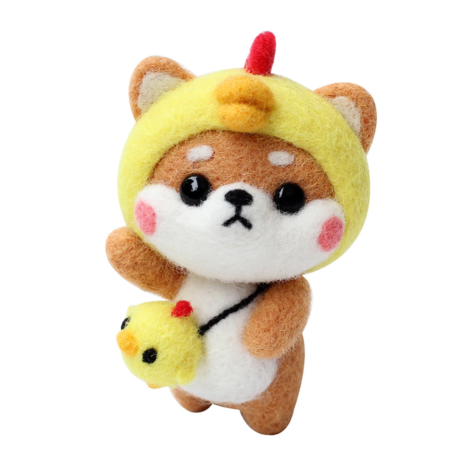 Wool Poking And Prodding Production DIY Material Kit Plush Doll ...