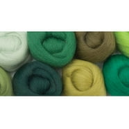 Dimensions 100% Wool Roving Rolls Earth - Walmart.com