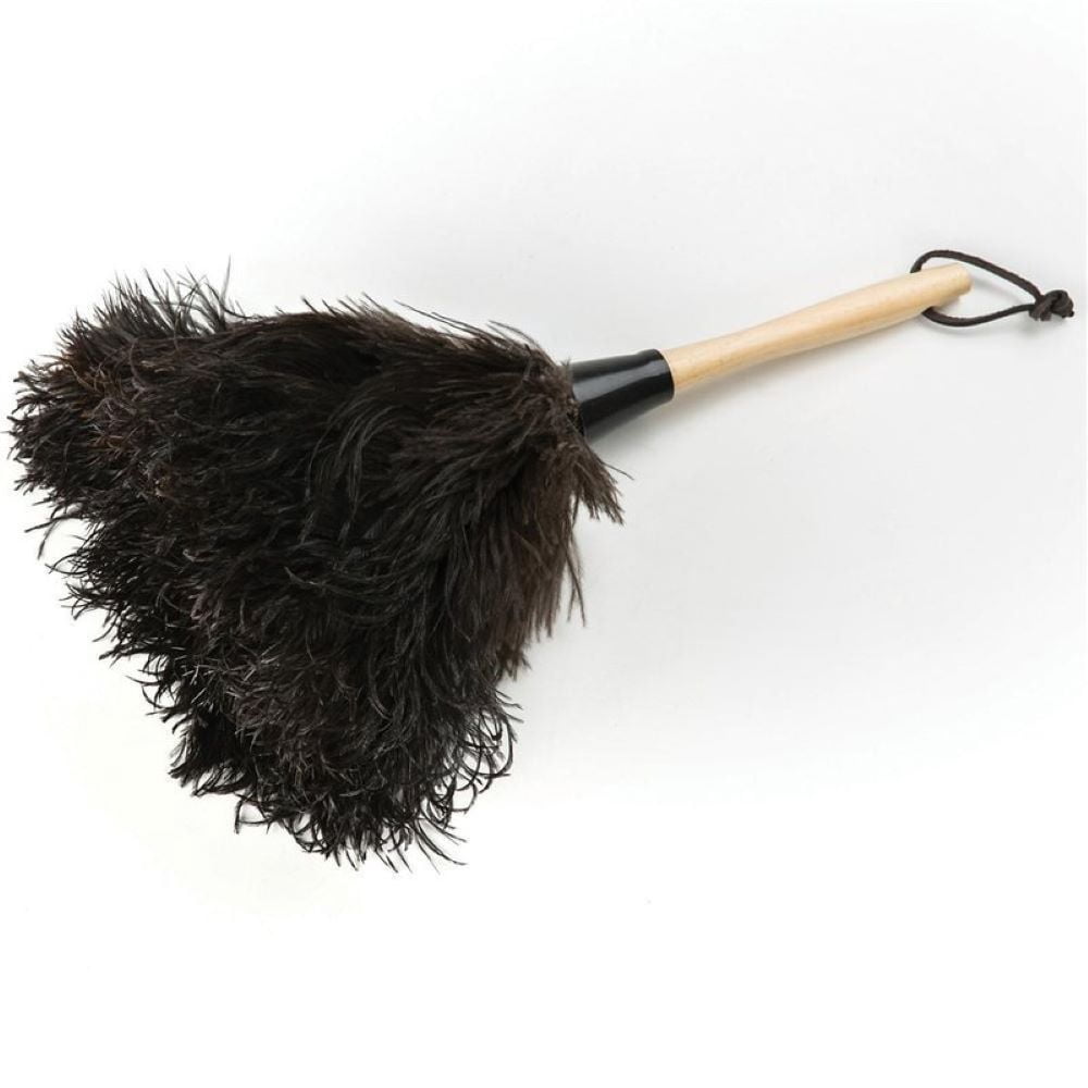 Wool Shop Delicate Light Ostrich Feather Cleaning Duster Brown 13 inch ...