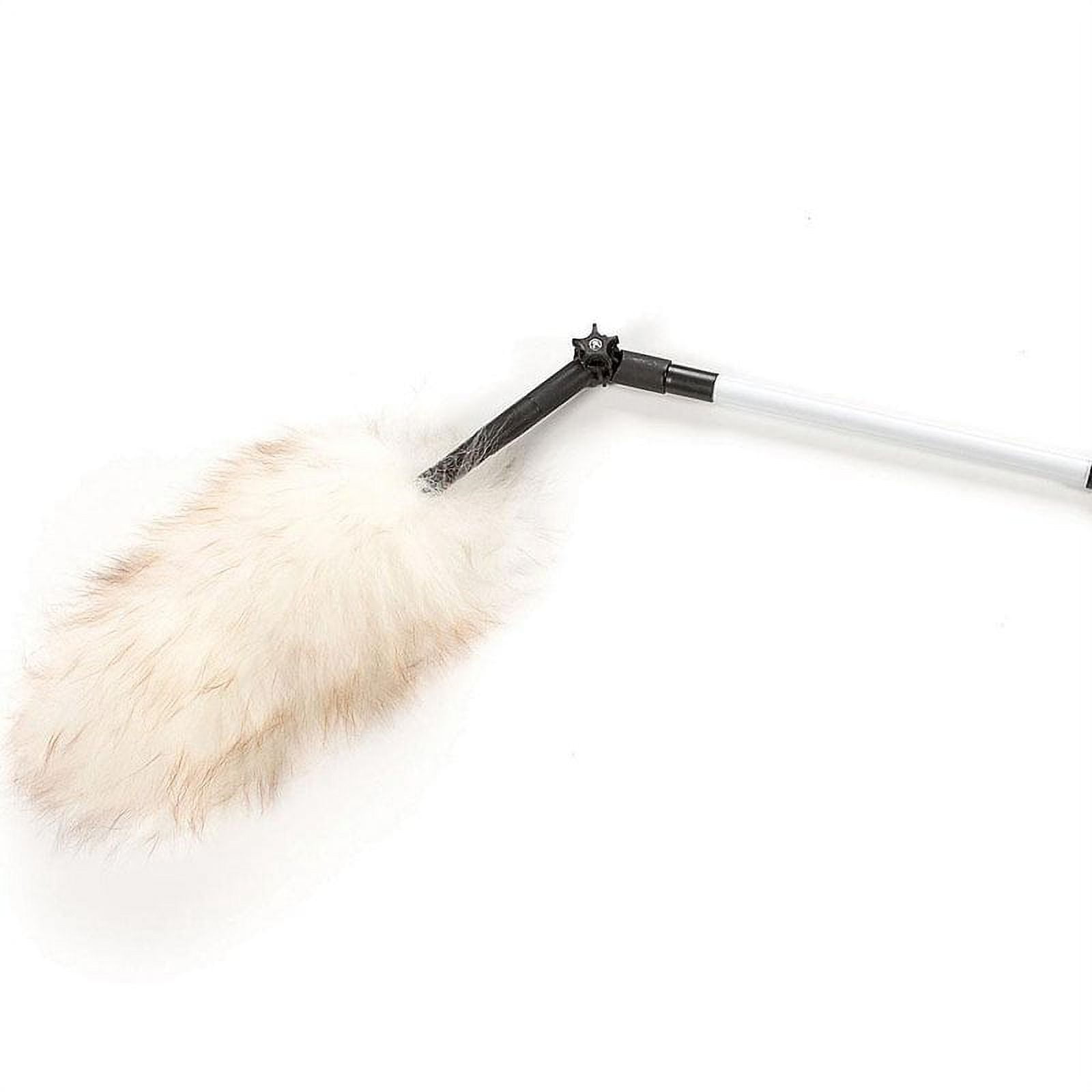Wool Shop Natural Lamb's Wool Telescopic Duster with Extended Handle ...